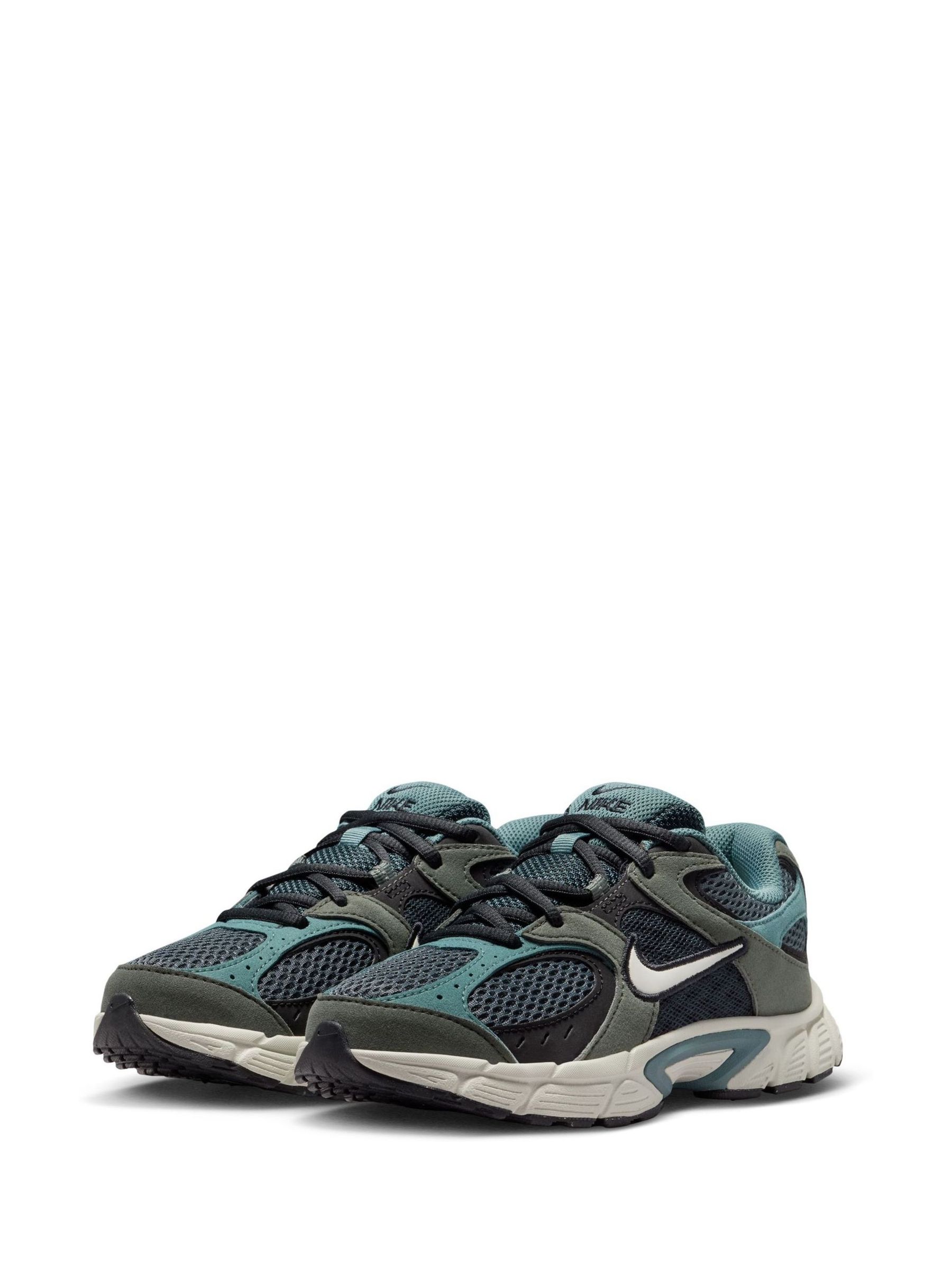 Buy Nike Grey Green Youth V5 Runner Trainers from the Next UK online shop