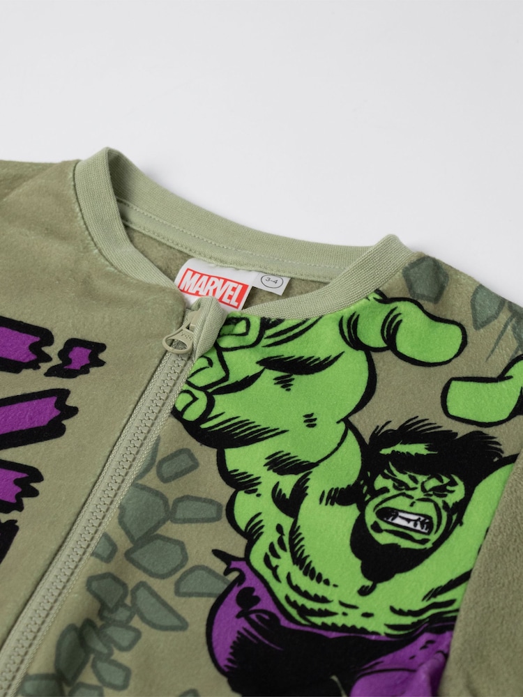 Buy Vanilla Underground Green Marvel Hulk All-In-One from Next Ireland