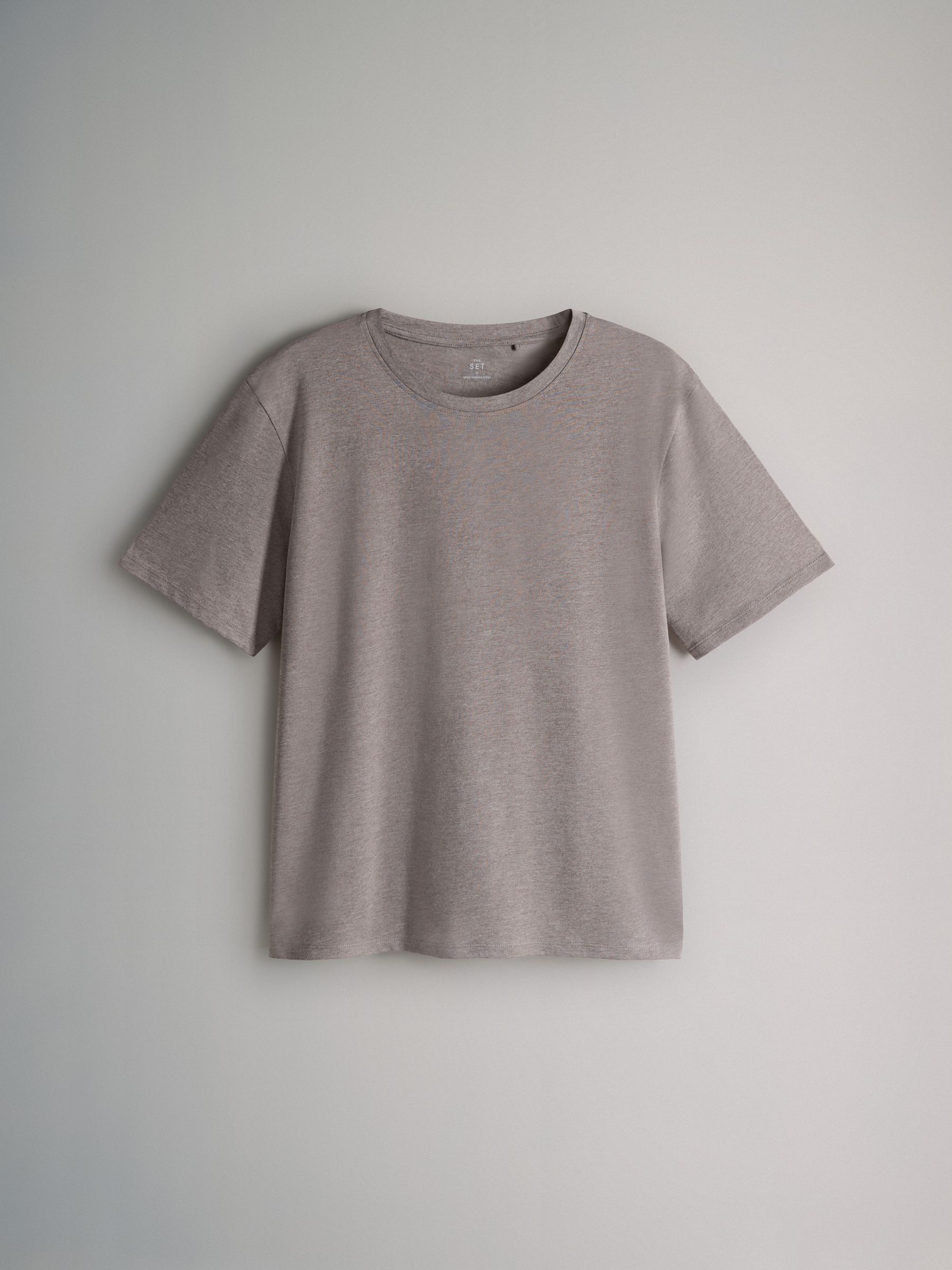 Buy The Set 7 Pack Essential Lightweight T-Shirts Navy/Blue/Pink/Stone ...