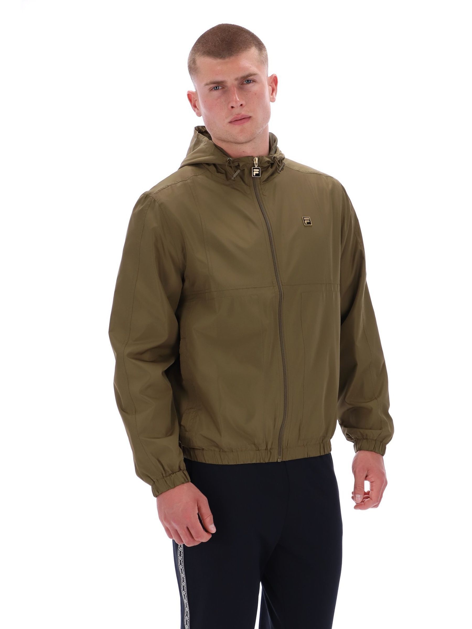Buy Fila Green Ian Full Zip Jacket With Seam Detailing And from Next ...