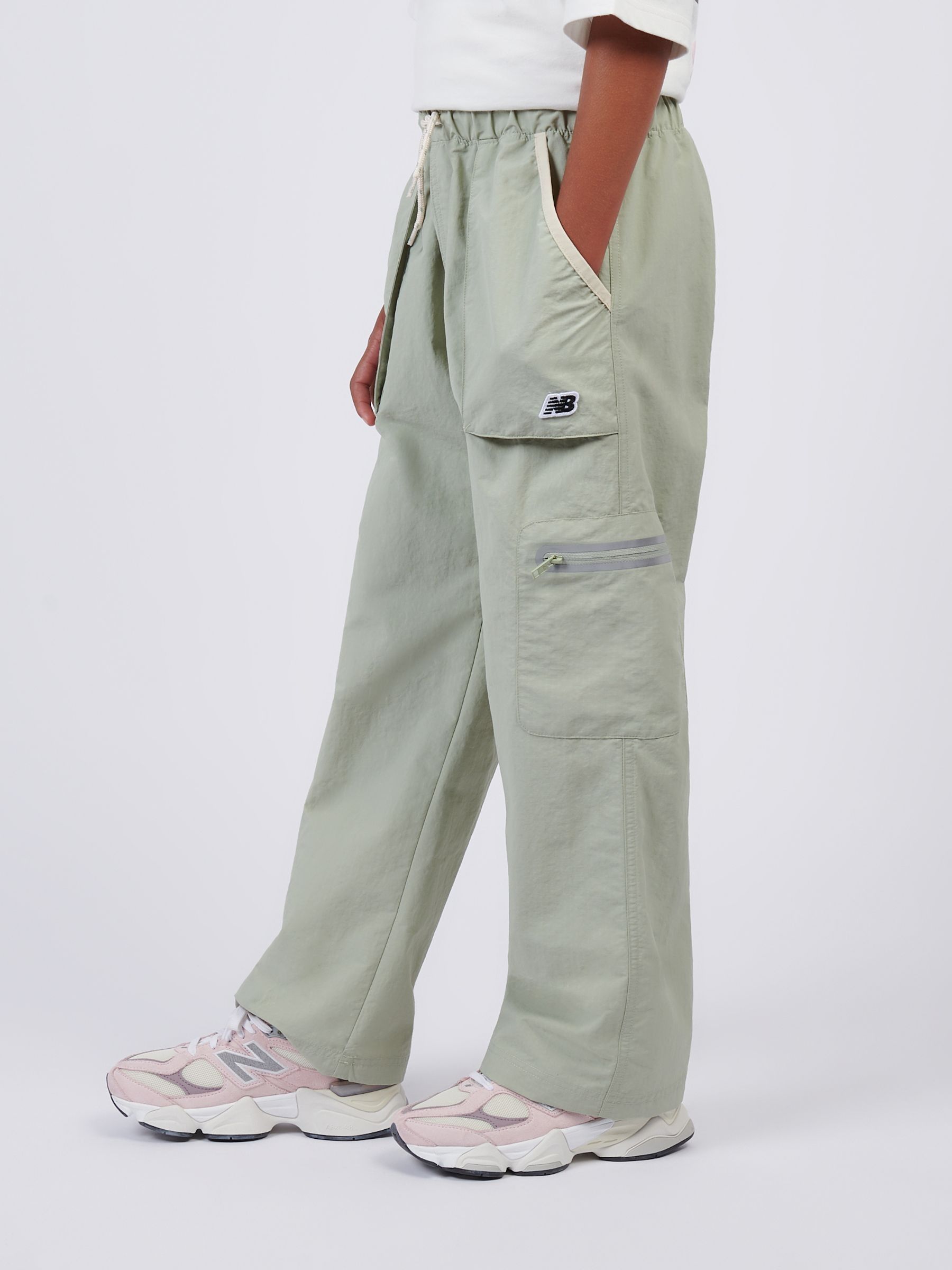Buy New Balance Green Premium Cargo Joggers from Next Kuwait