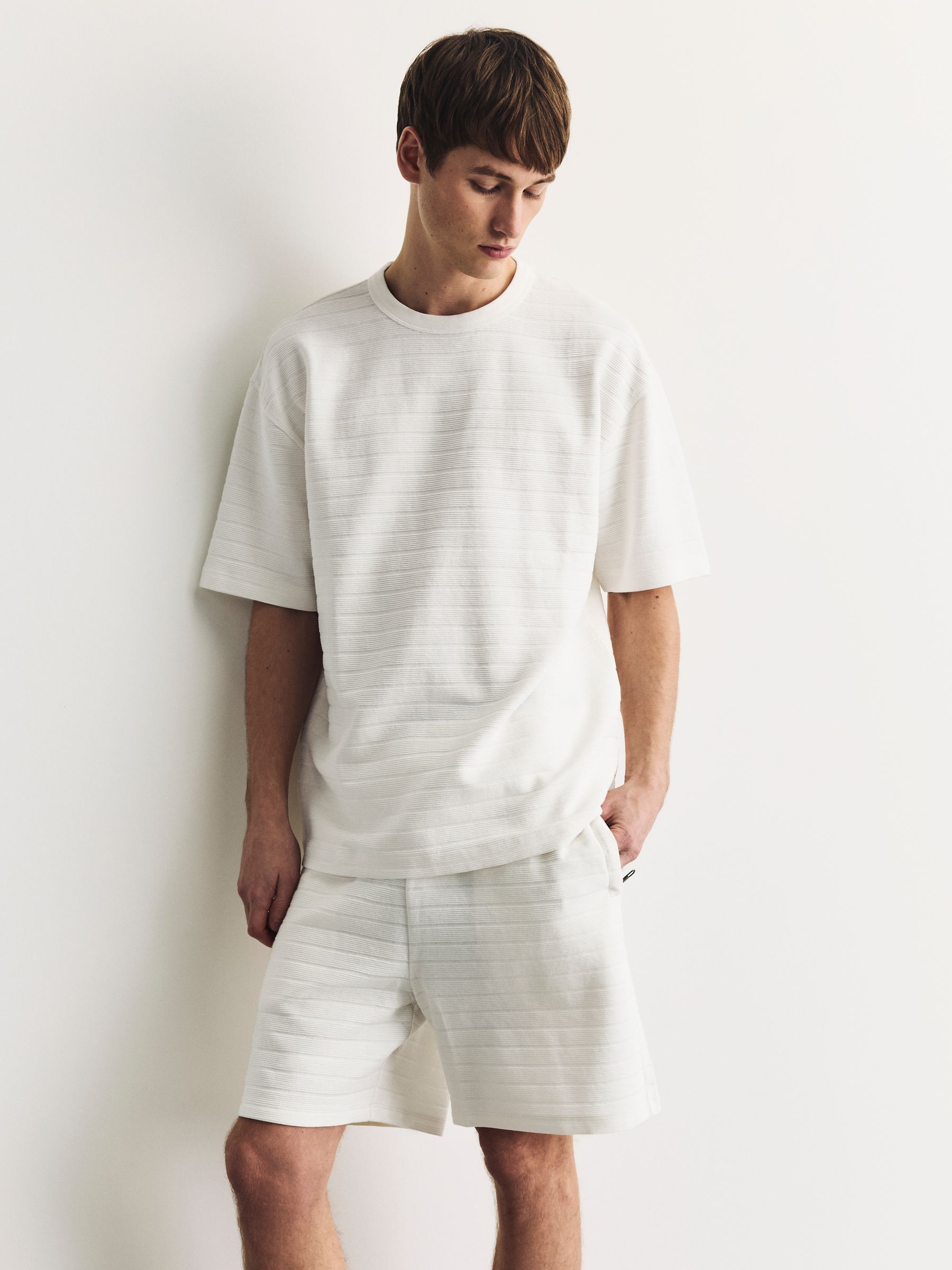 Buy Black/White/Brown T-Shirt and Shorts Set from the Next UK online shop