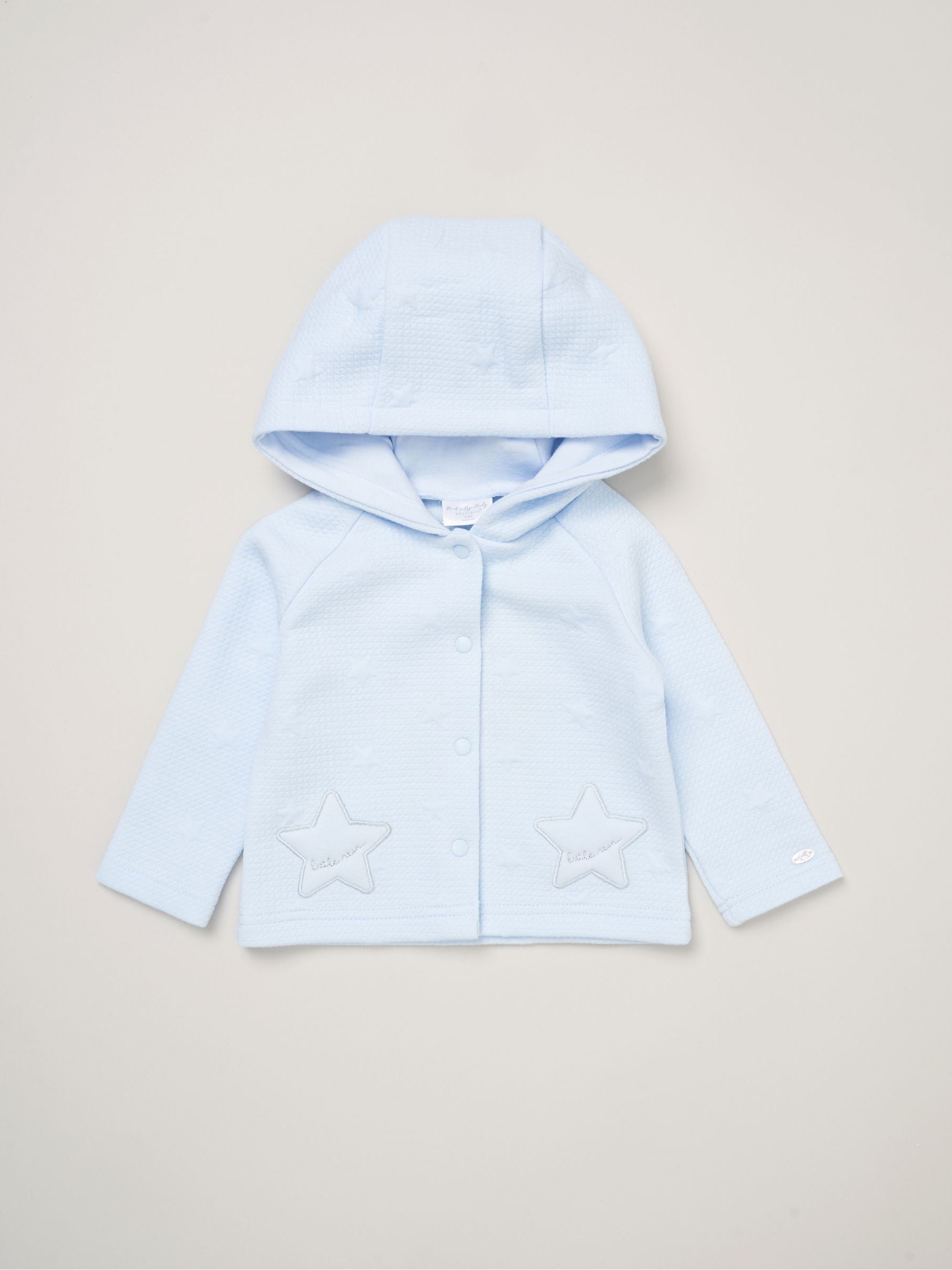 Buy Rock-A-Bye Baby Boutique Baby Blue Quilted Jacket and Trousers Set ...