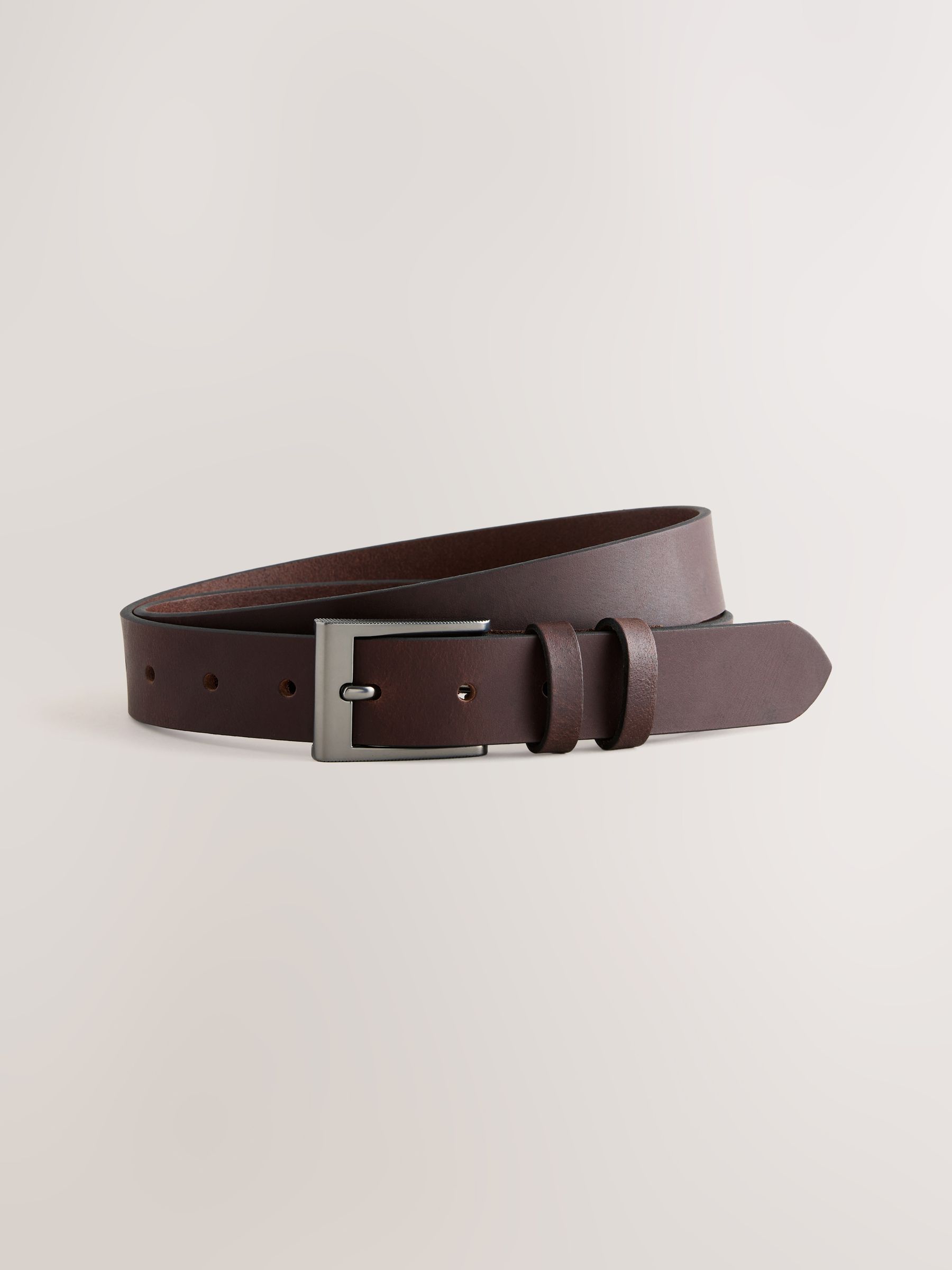 Buy Black Chocolate Brown Leather Belt 2 Pack from Next India