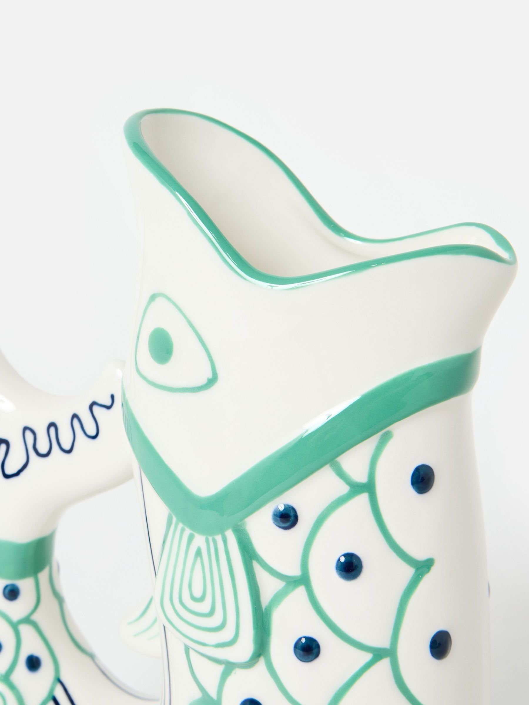 Buy Oliver Bonas Multi Large Albert Fish Jug from the Next UK online shop