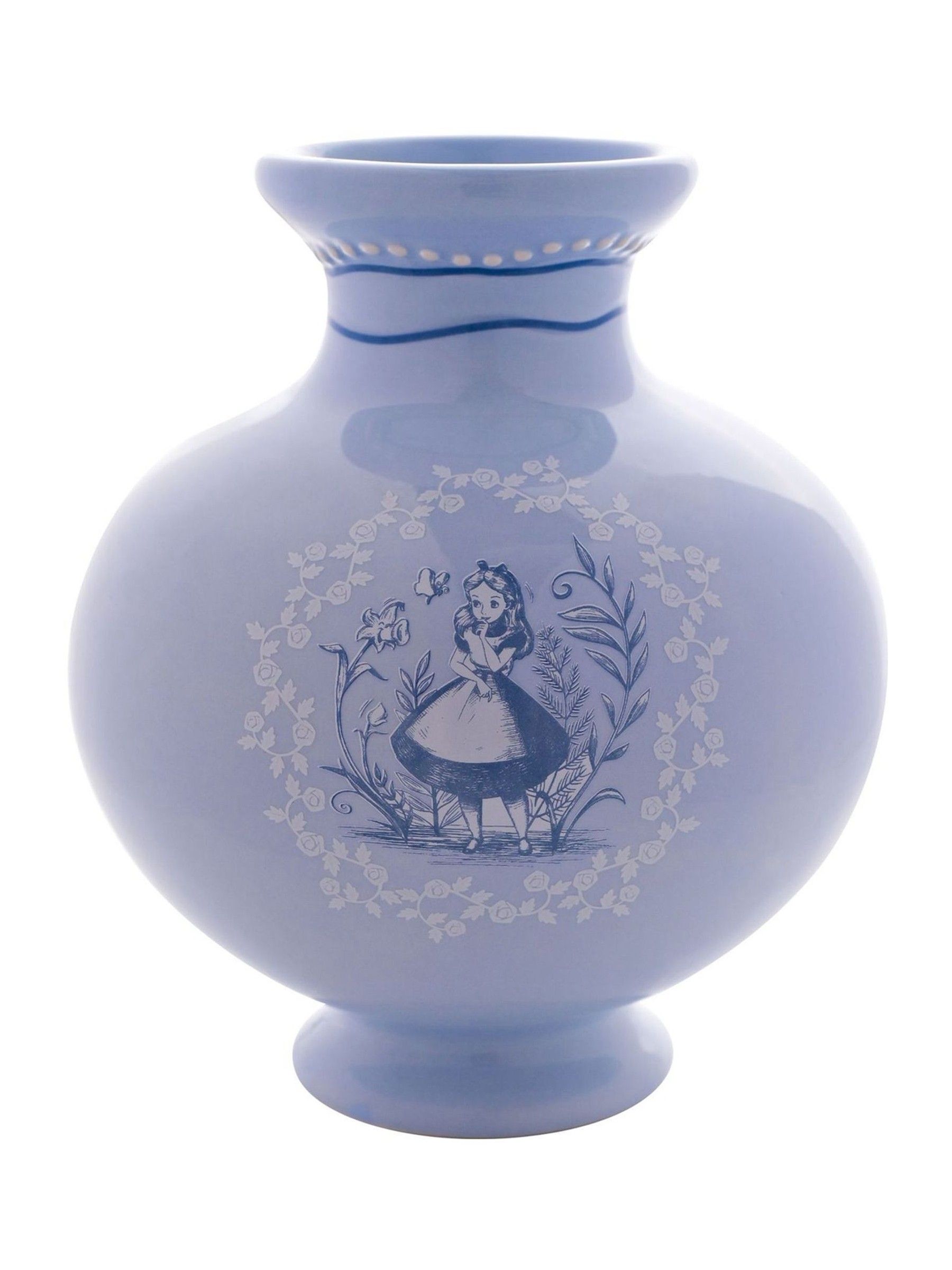 Buy Widdop Light Blue Disney Alice In Wonderland Vase from the Next UK ...