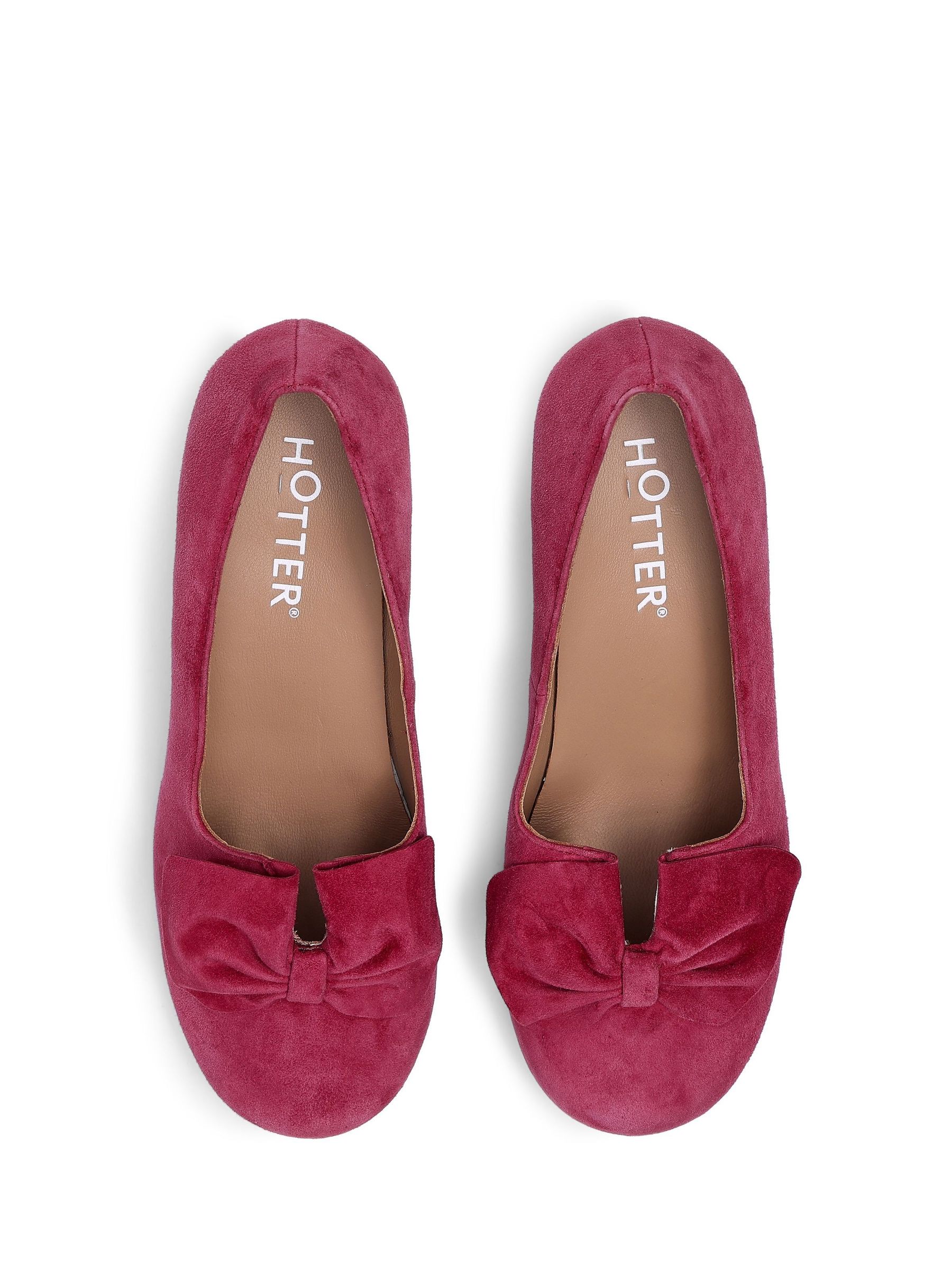 Buy Hotter Pink Wide Fit Donna SlipOn Formal Shoes from the Next UK ...