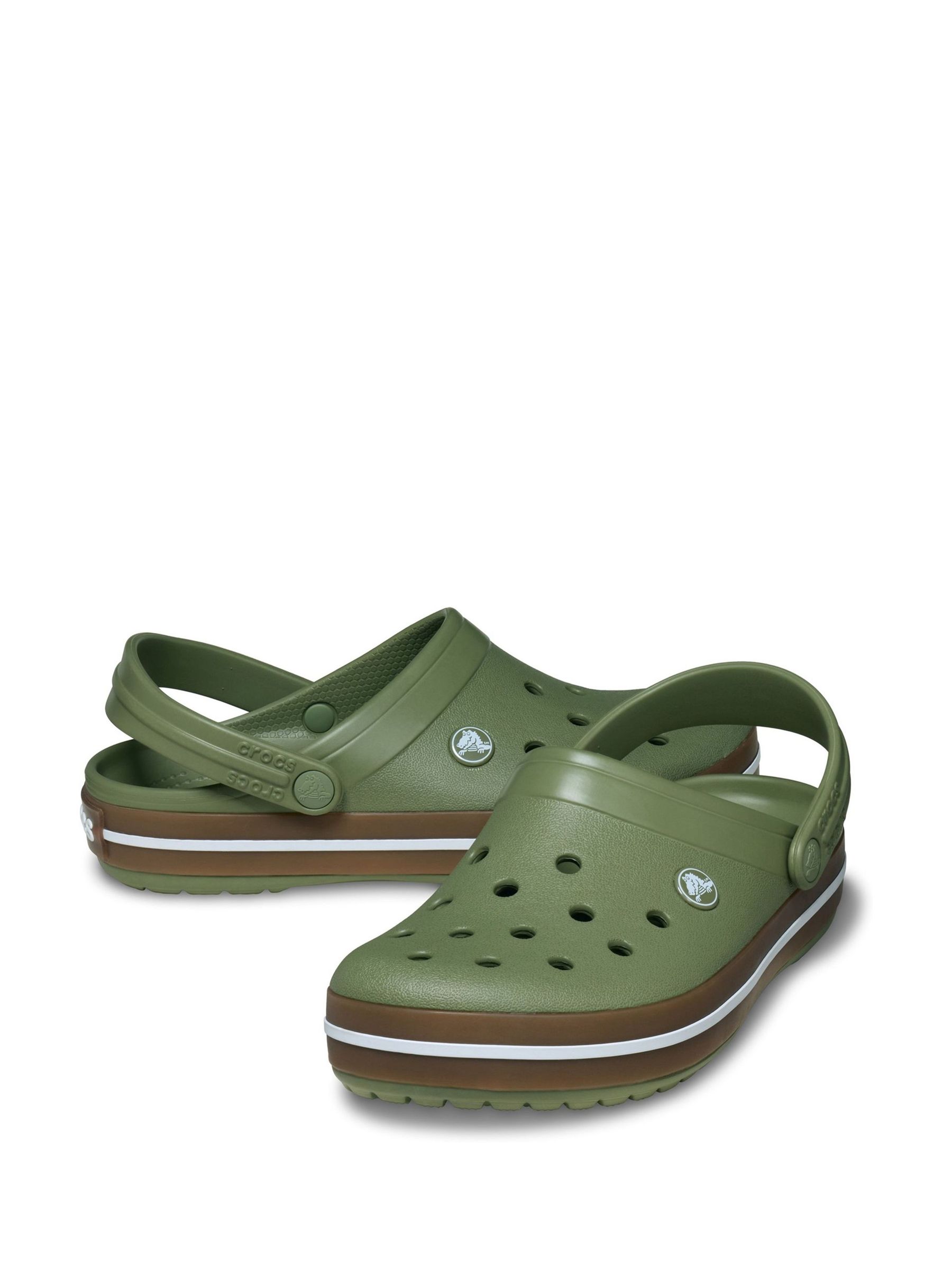 Buy Crocs Green Crocband Gum Clogs from the Next UK online shop