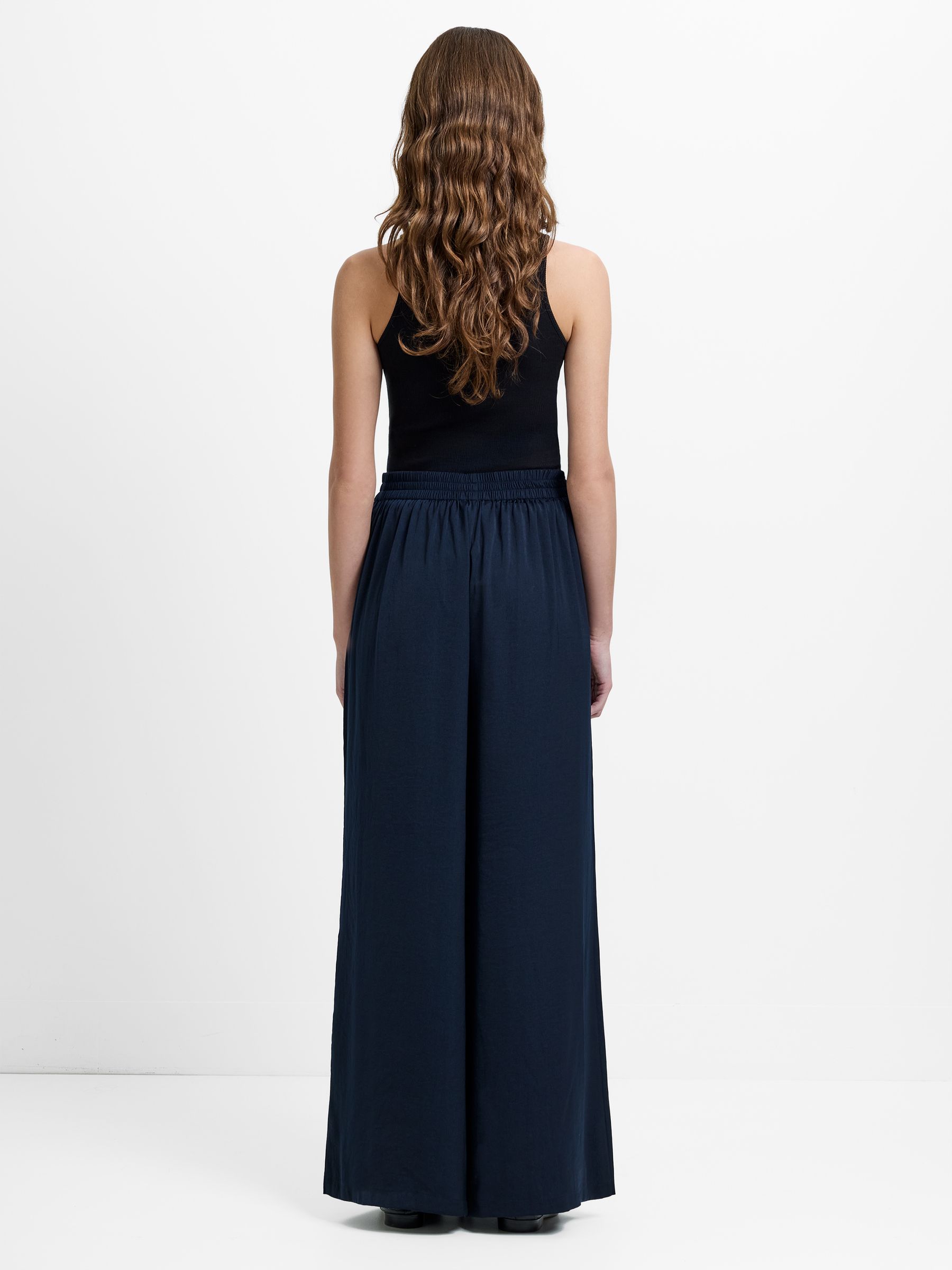 Buy French Connection Blue Damasco Air Flow Trousers from Next Czech ...