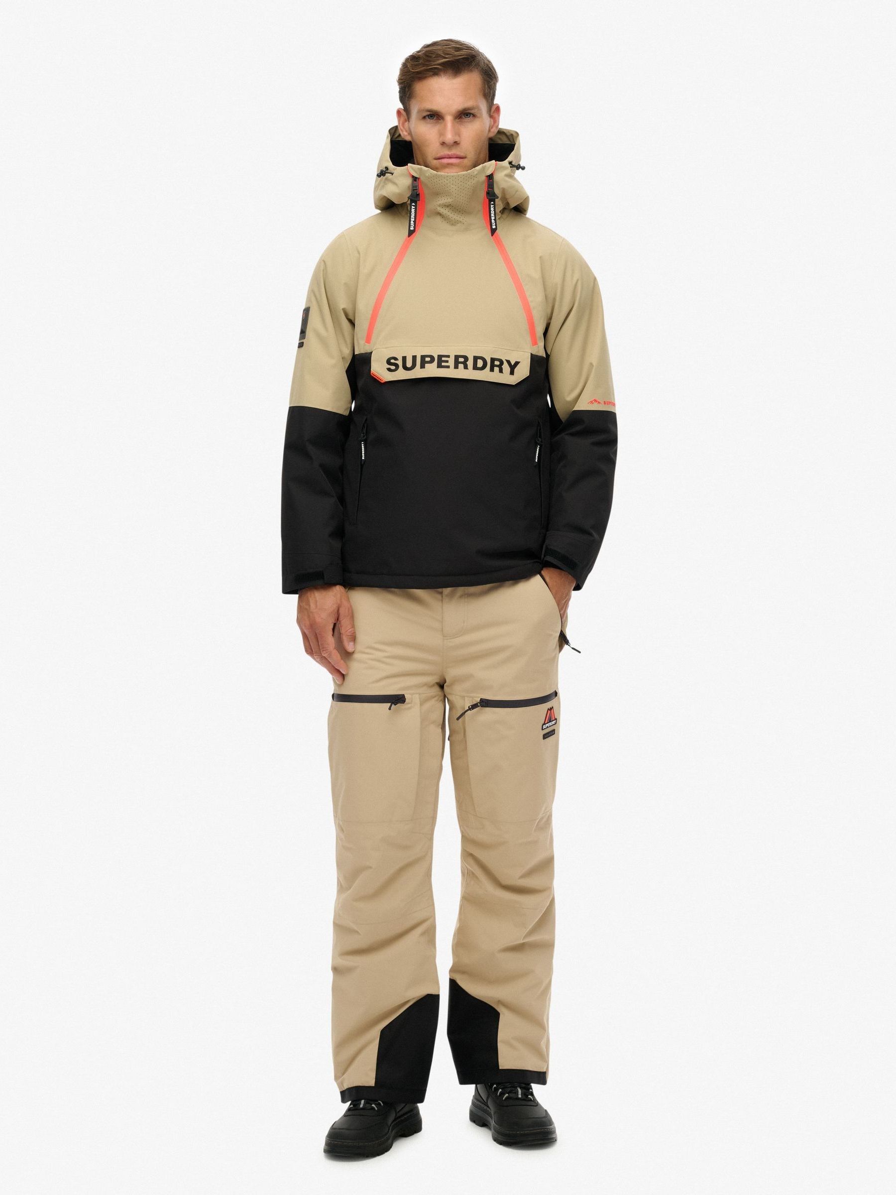 Buy Superdry Nude Freestyle Overhead Ski Jacket from Next India