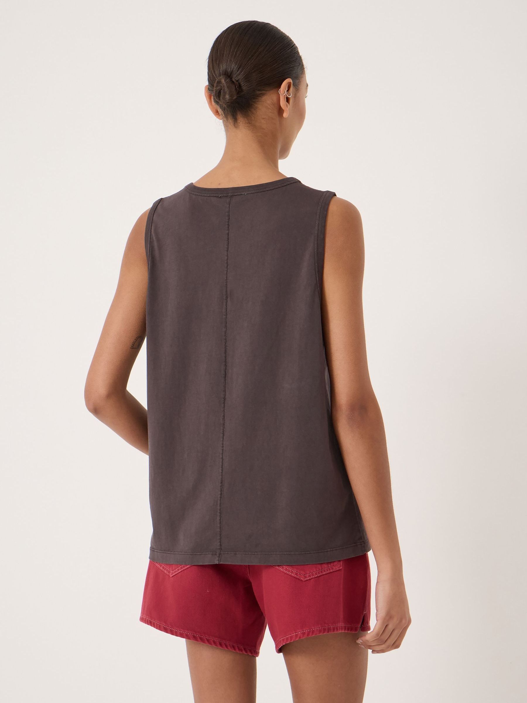 Buy Hush Brown Carla Relaxed Tank Top from the Next UK online shop