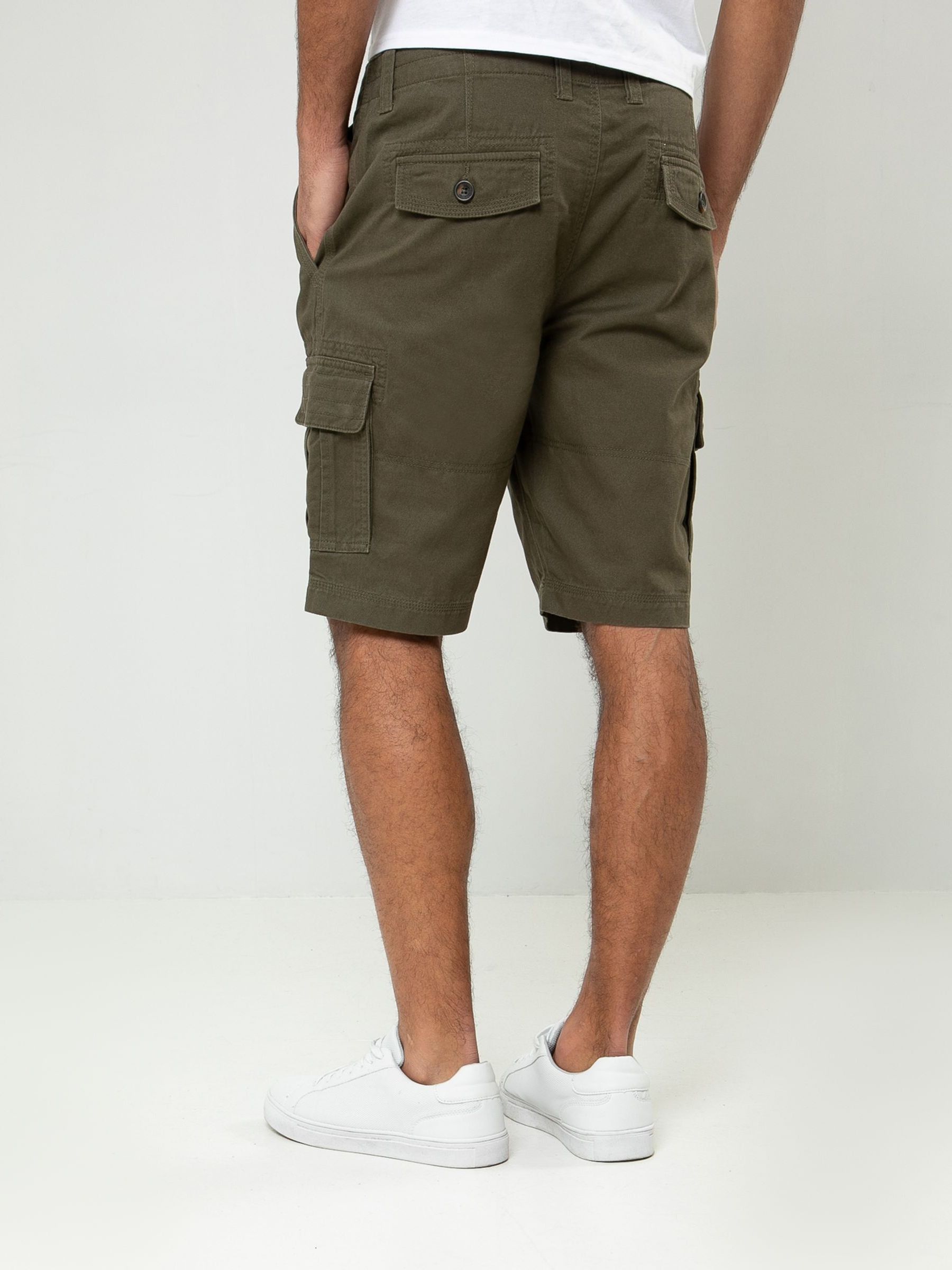 Buy Khaki - Threadbare Cargo Shorts from Next Slovenia
