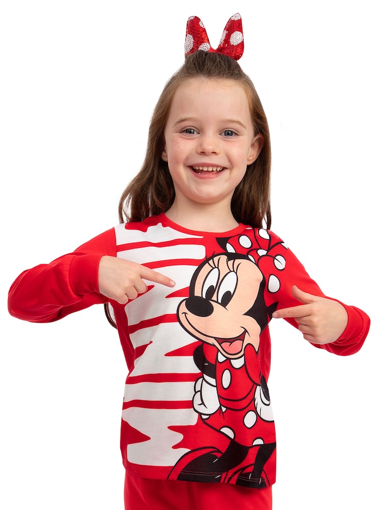 Buy Character Disney Minnie Mouse Long Sleeve Pyjamas from Next Hungary