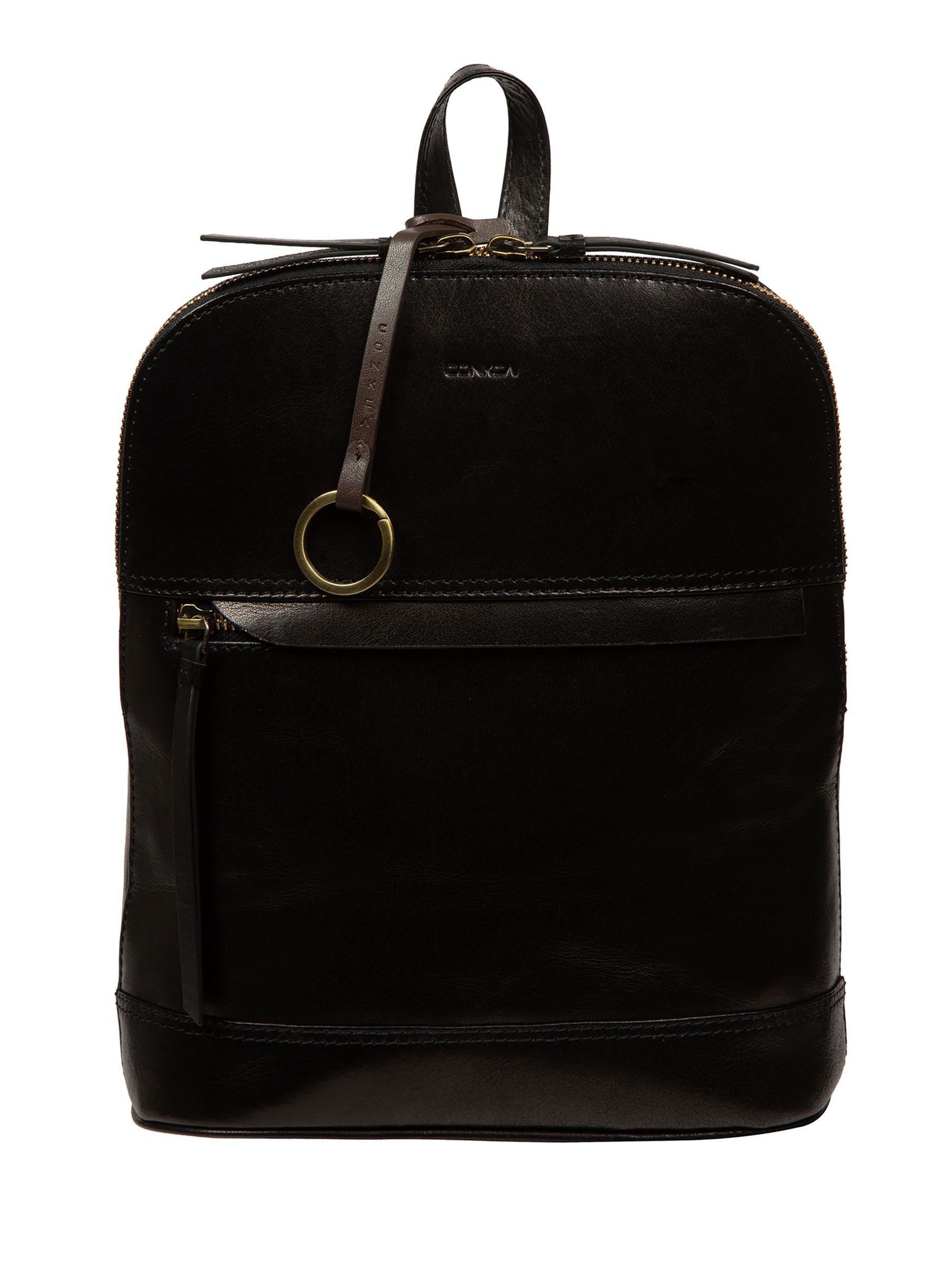 Buy Black - Conkca Violetta Leather Backpack from Next Netherlands