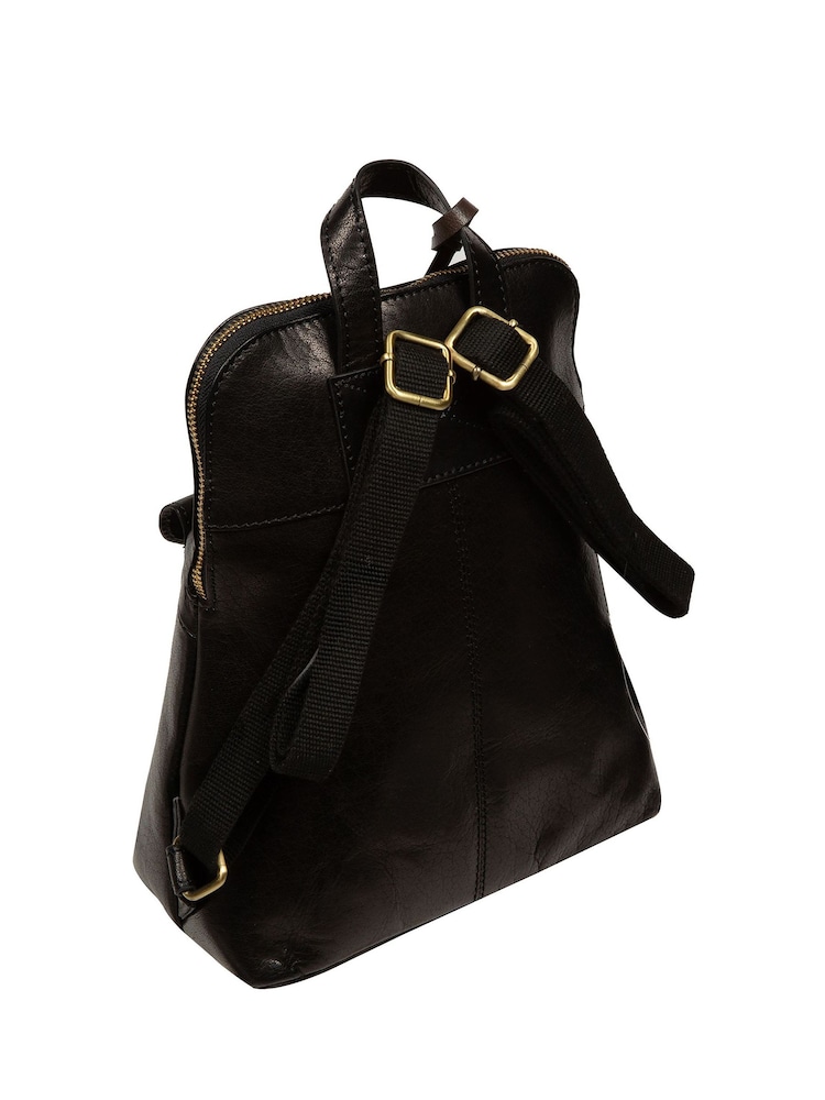 Buy Conkca Brielle Leather Black Backpack from Next France