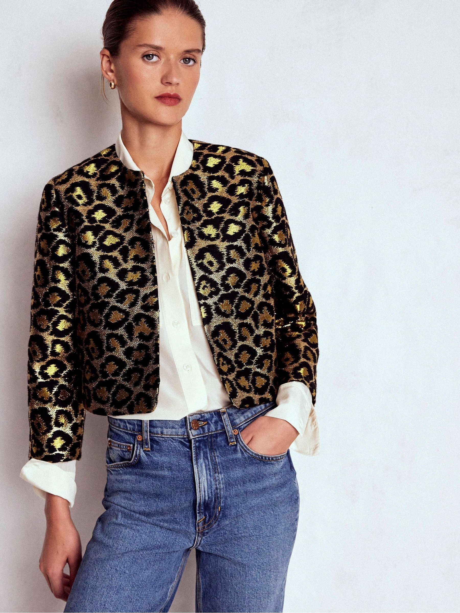 Buy Boden Metallic Feminine Party Jacket from Next Malaysia