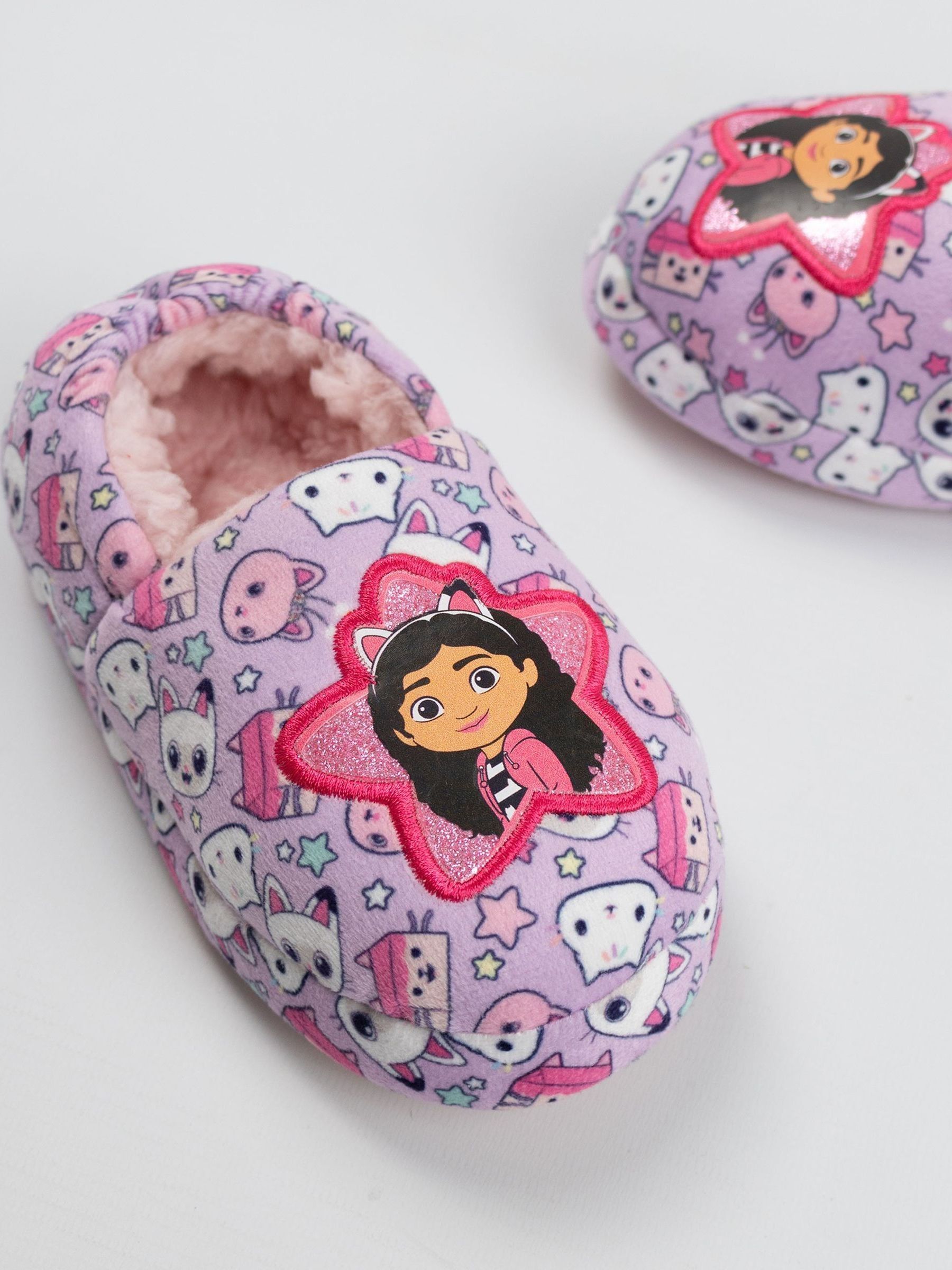 Buy Vanilla Underground Pink Gabby's Dollhouse Character Slippers from ...