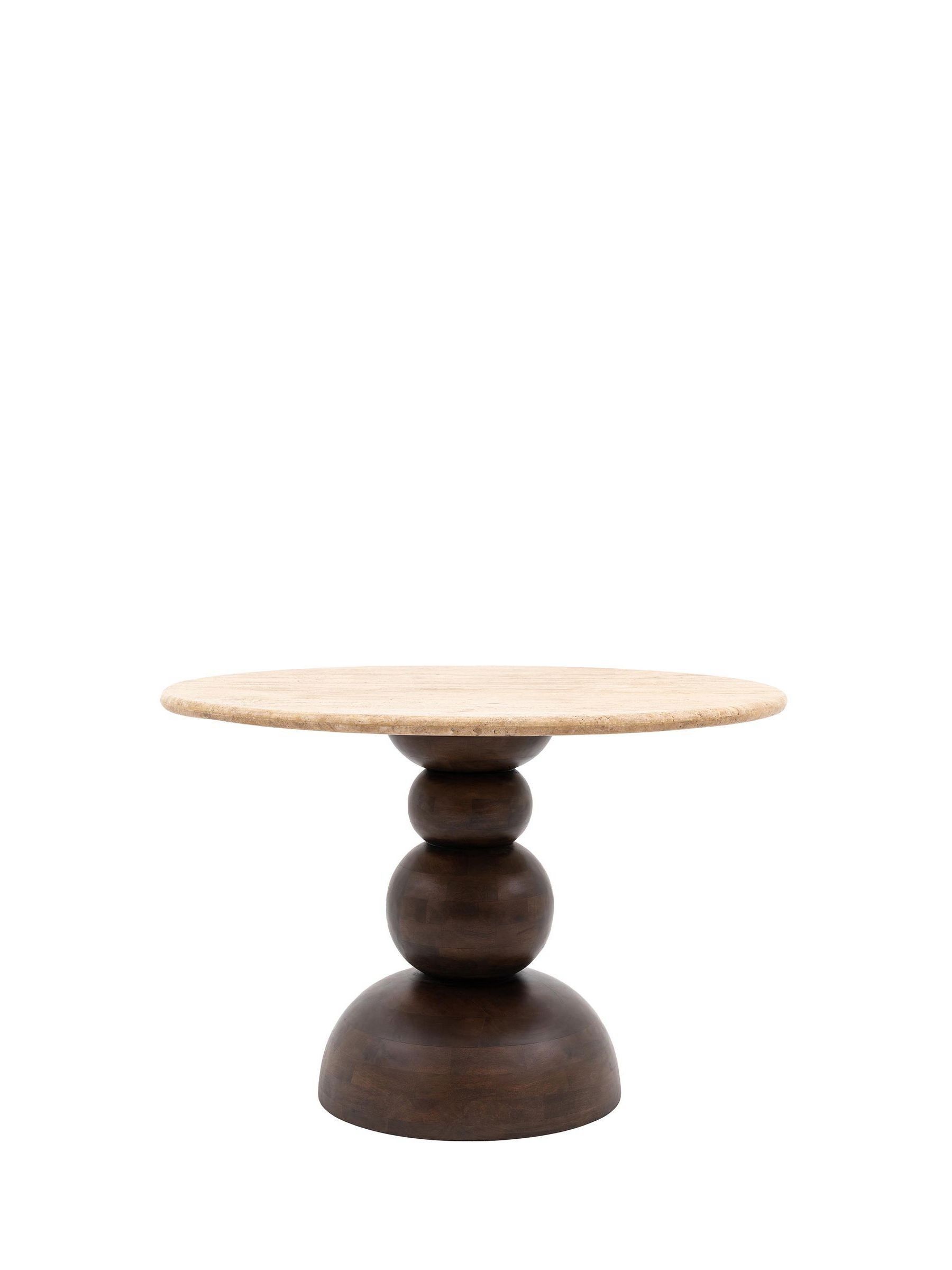 Buy Gallery Home Dark Wood Verve Round Dining Table from the Next UK ...