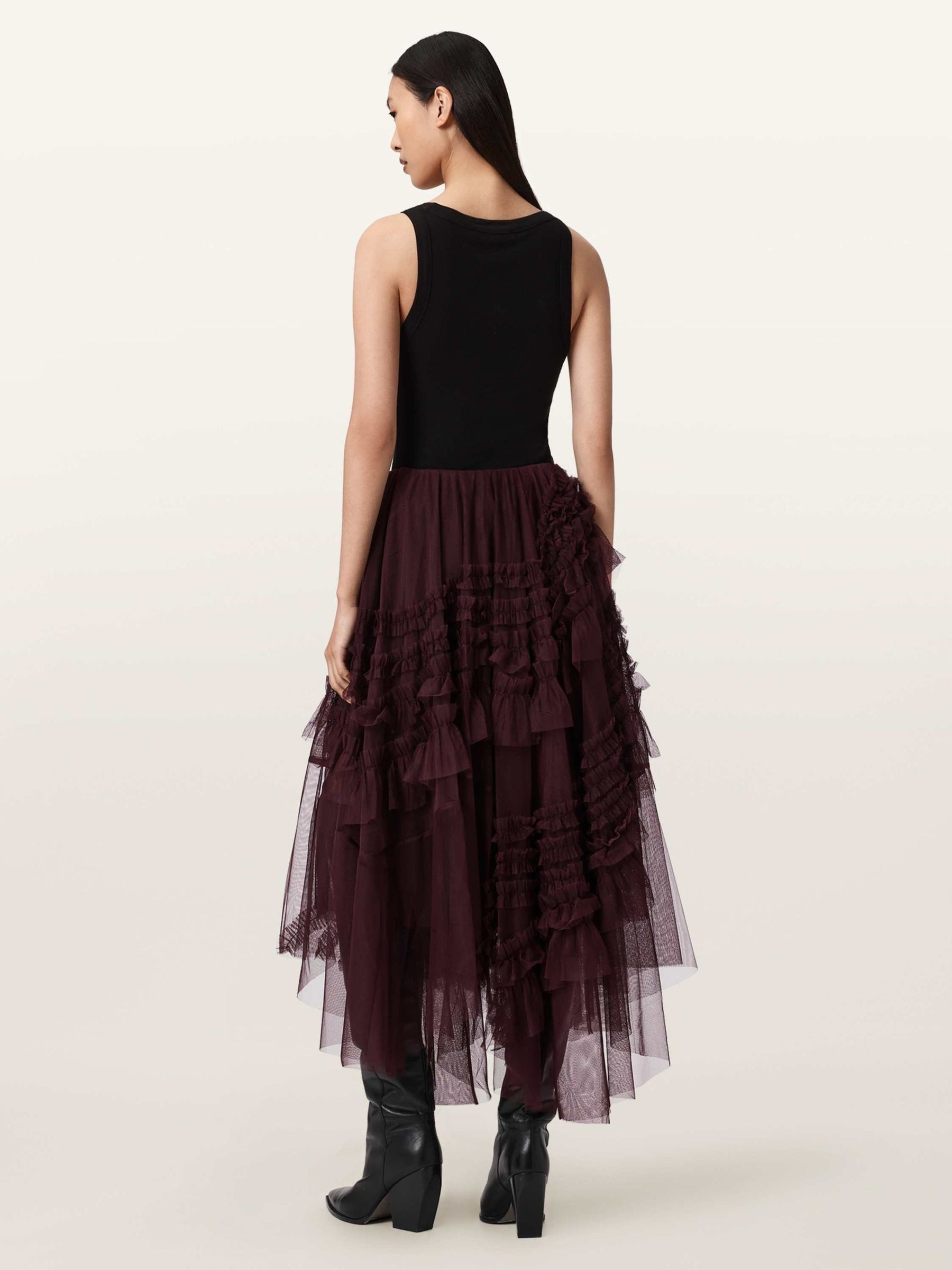Buy AllSaints Red Jen Tulle Skirt from the Next UK online shop