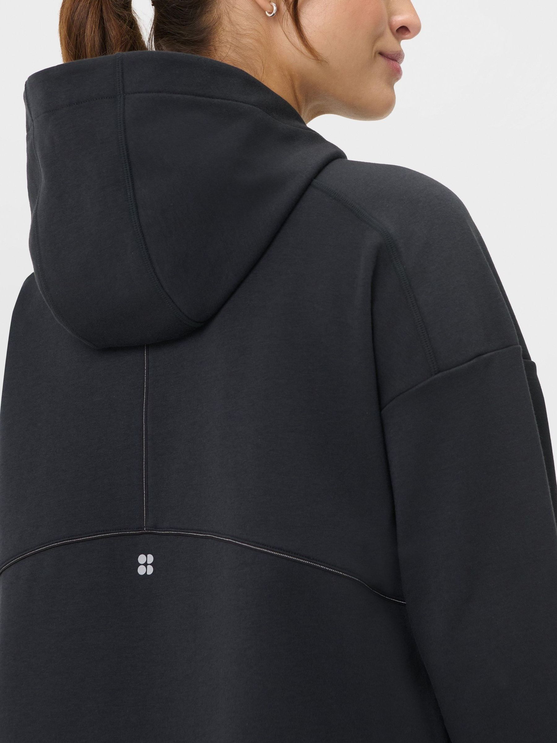 Buy Sweaty Betty Black Tempo Train Zip Up Hoodie from Next Netherlands