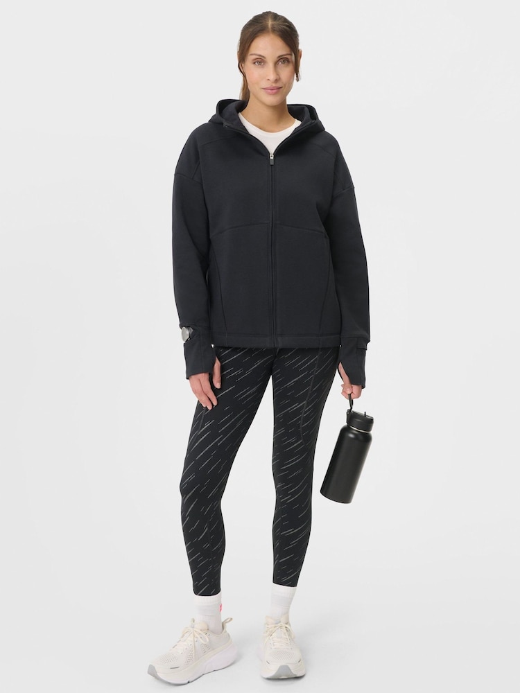 Buy Sweaty Betty Black Tempo Train Zip Up Hoodie from Next Netherlands