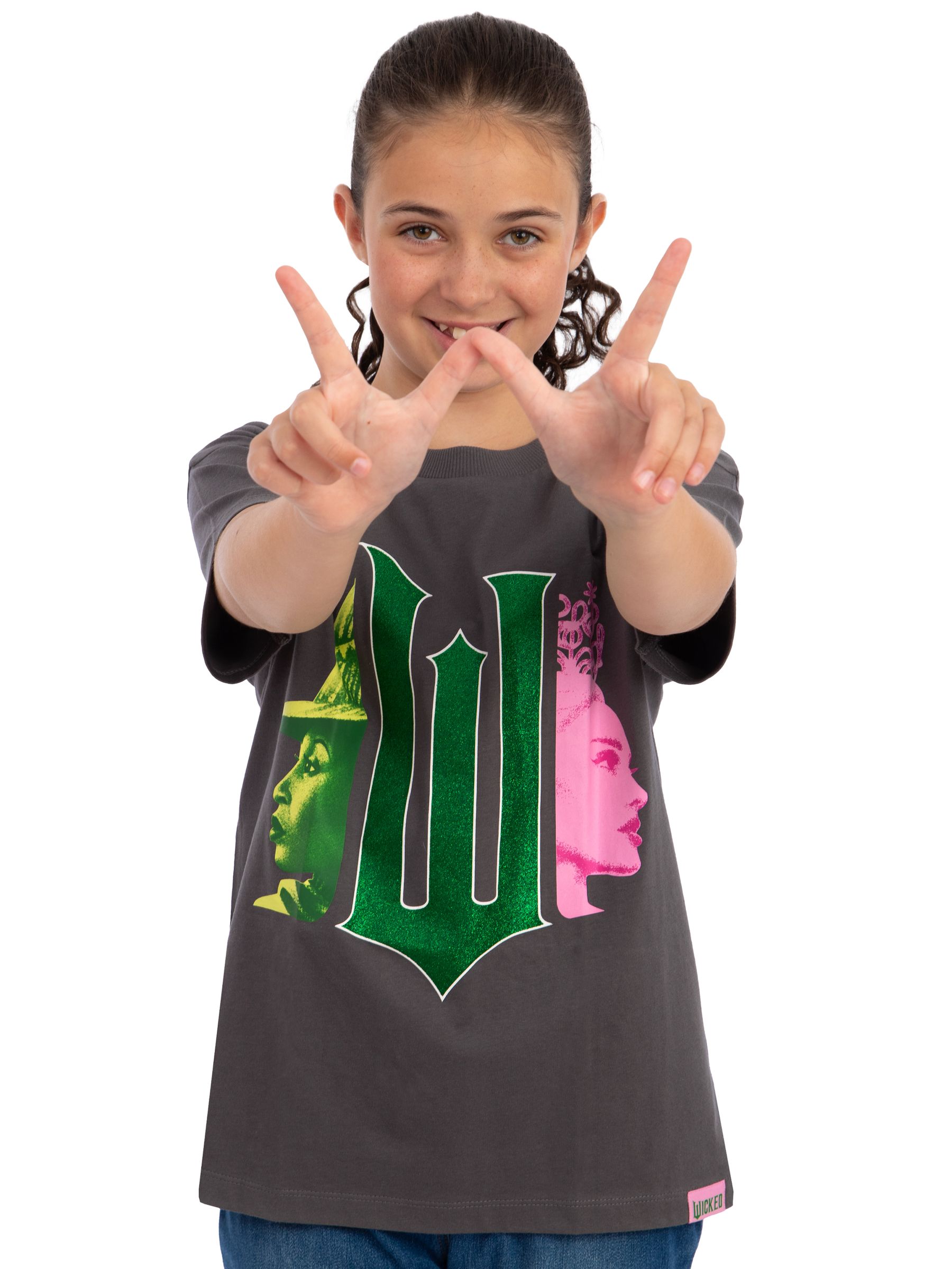 Buy Character Grey Wicked Girls T-Shirt from the Next UK online shop