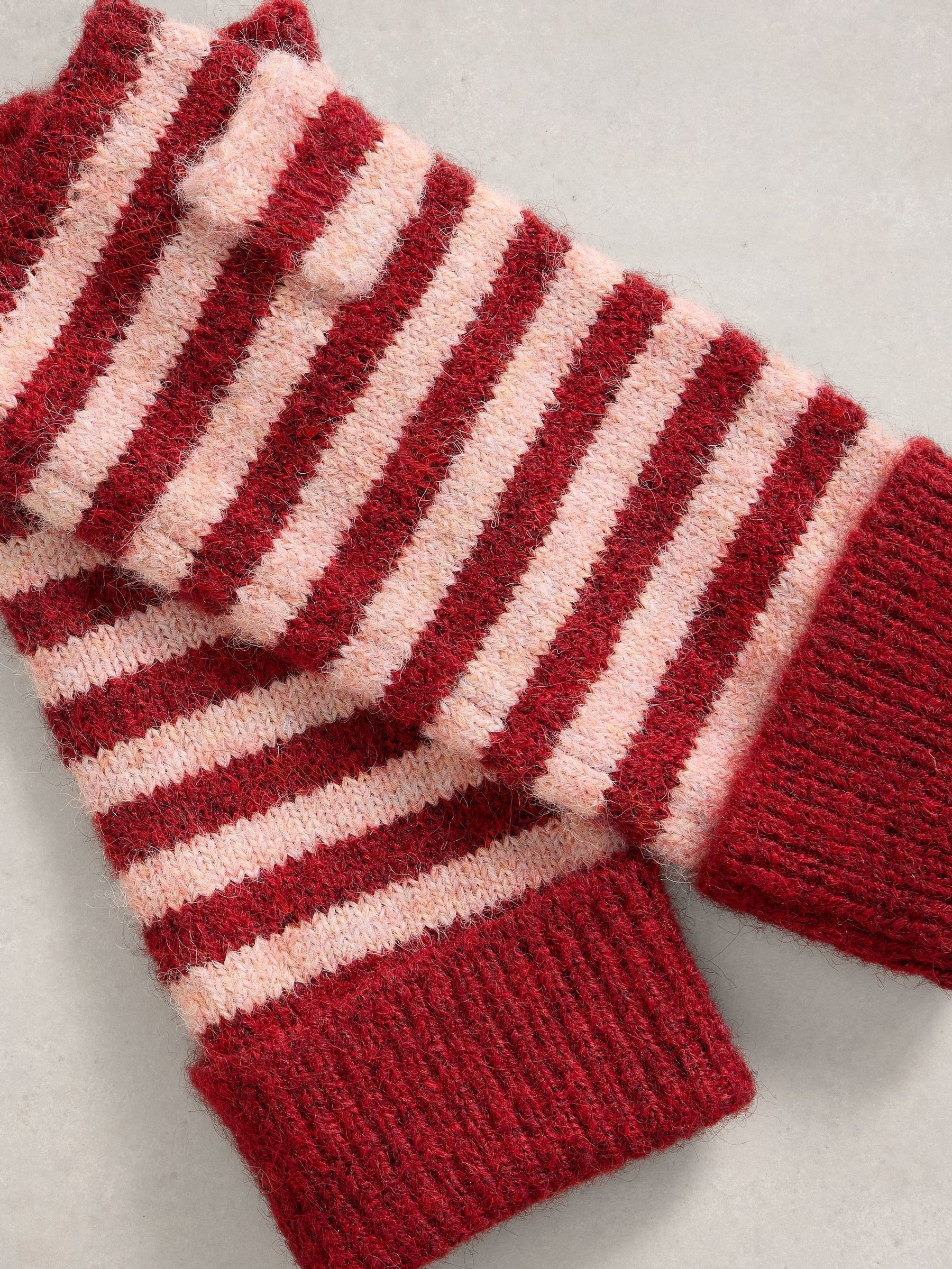 Buy White Stuff Red Emma Fingerless Gloves from Next USA