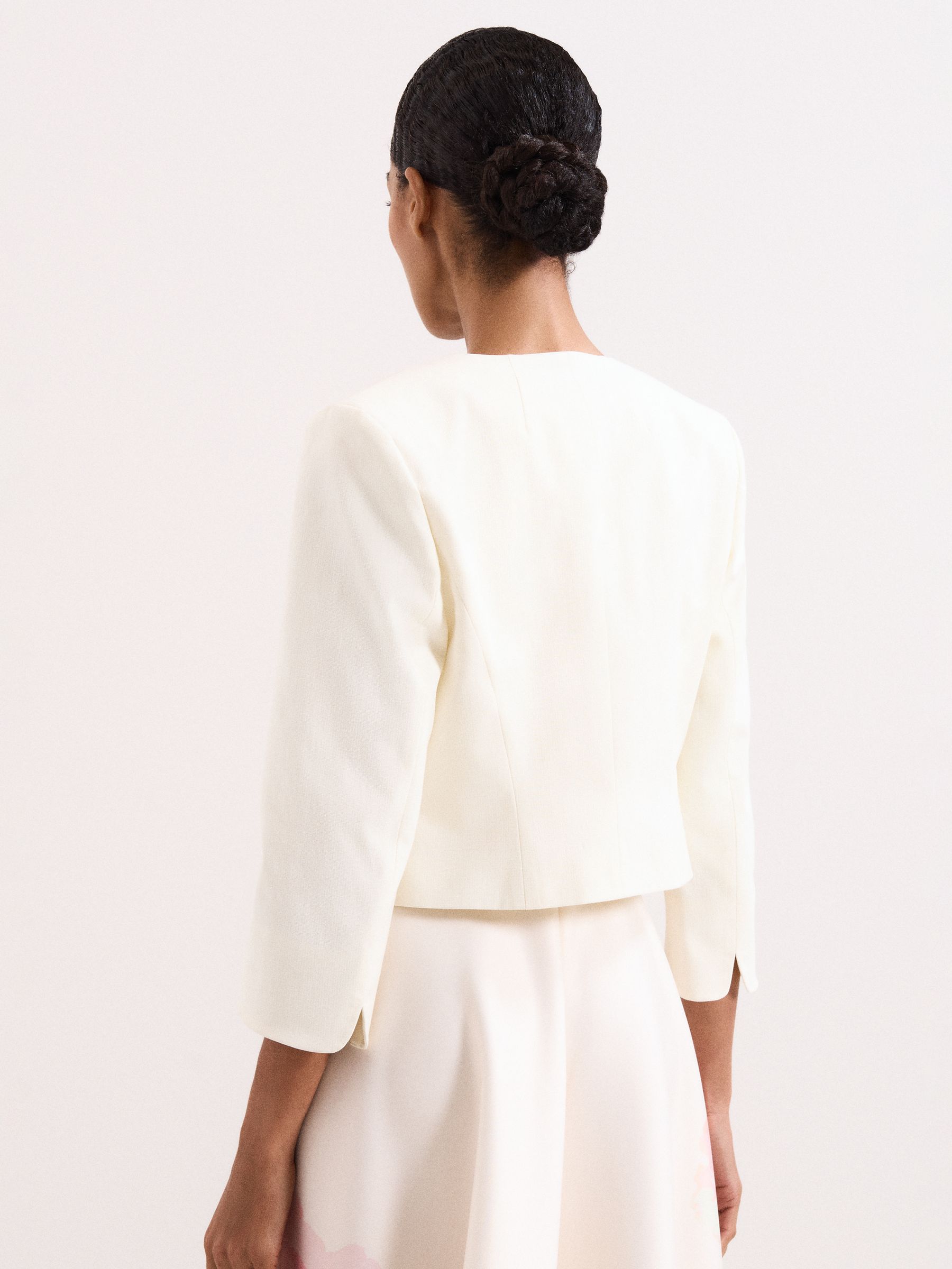 Buy Phase Eight White Elizabeth Jacket from the Next UK online shop