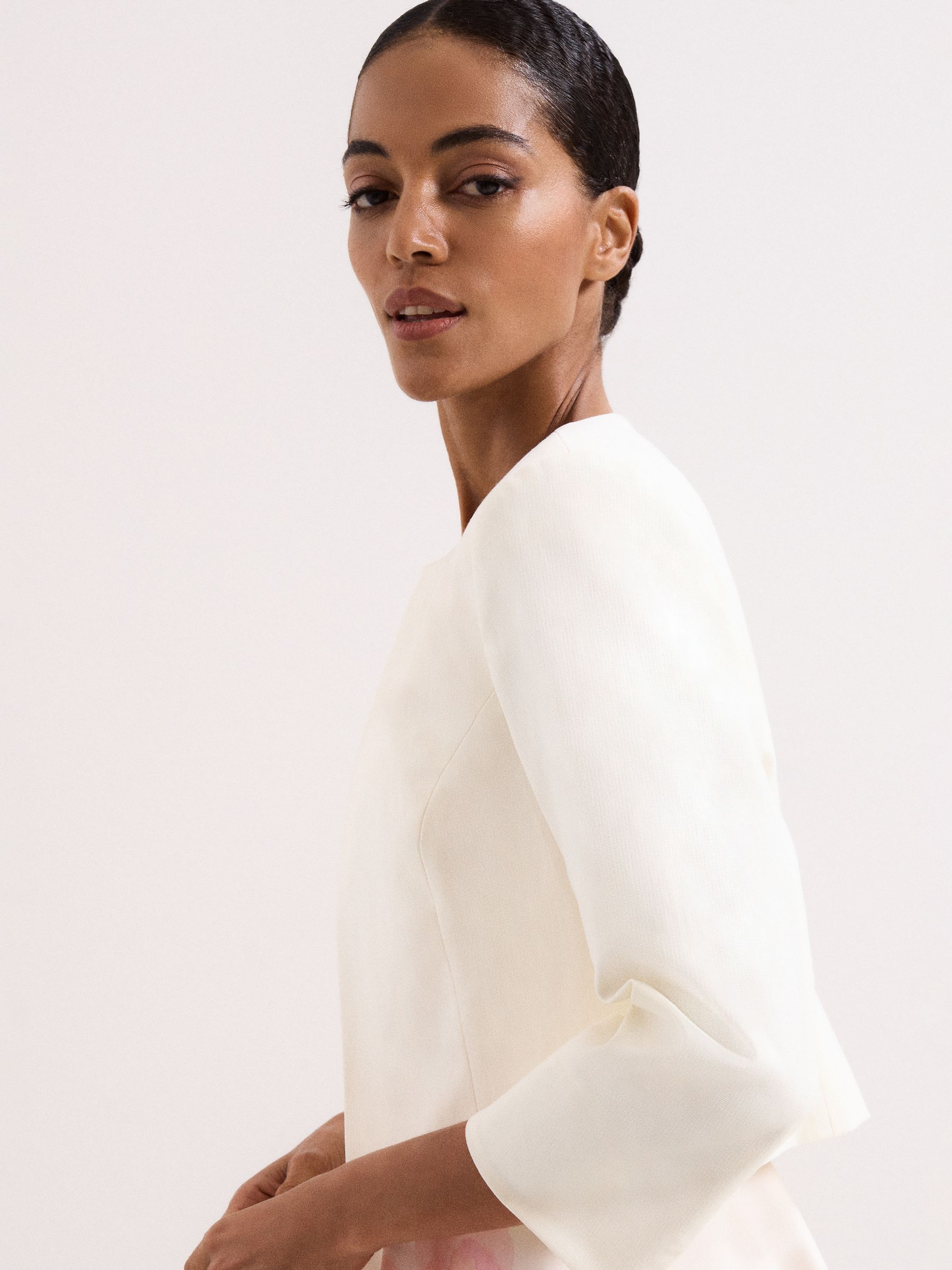Buy Phase Eight White Elizabeth Jacket from Next Australia