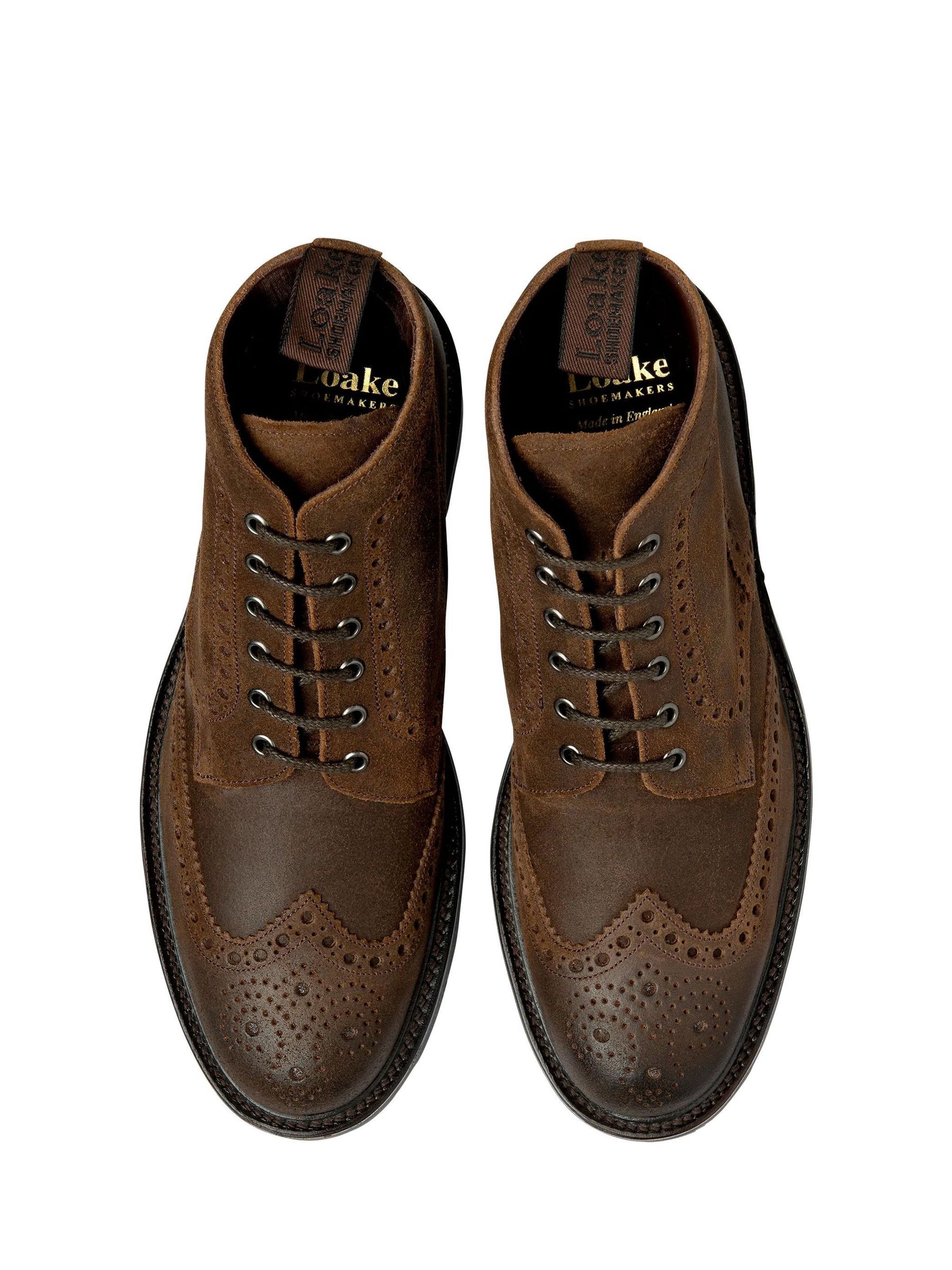 Buy Loake Blue Suede Stitchdown Desert Boots from Next Netherlands