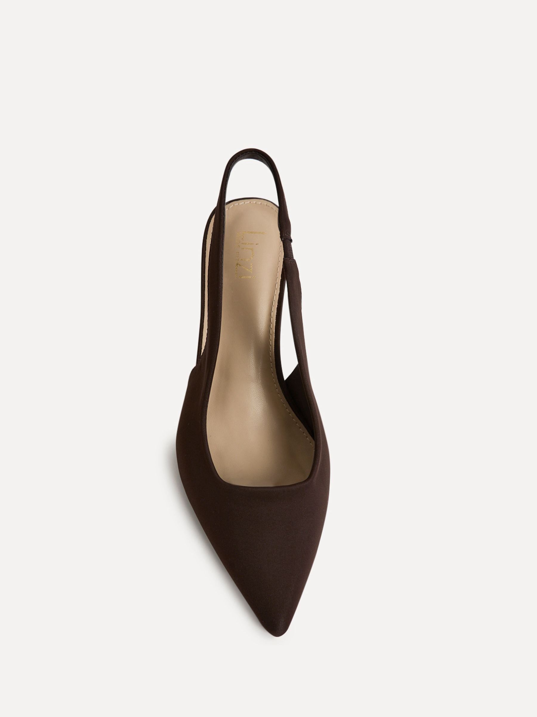 Buy Linzi Brown Izzie Wide Fit Slingback Court Heels from Next New Zealand