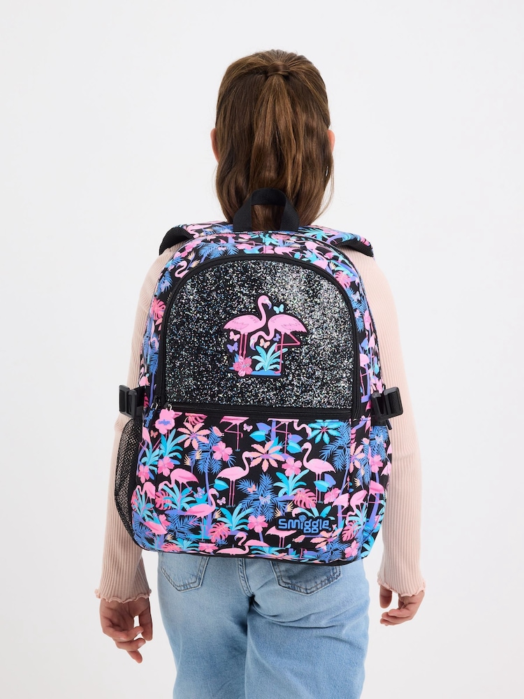 Buy Smiggle Black All Stars Classic Attach Backpack from Next India