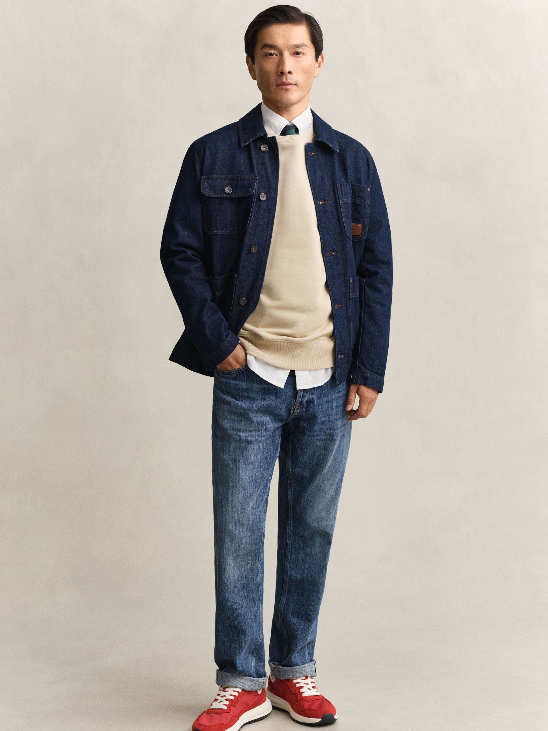 Buy GANT Natural Shield Logo Jersey Sweatshirt from Next Malaysia