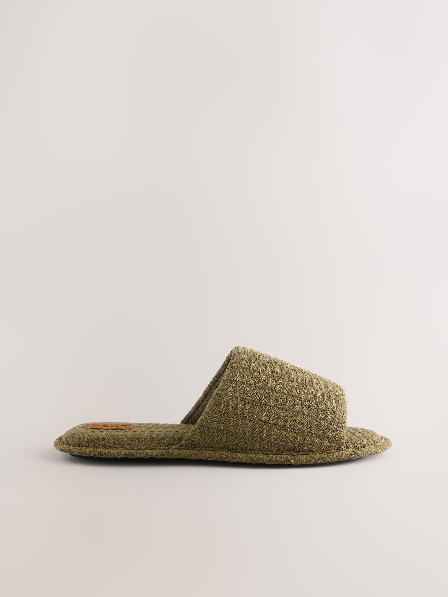 Buy Khaki Green Slim Sole Slipper Sliders from the Next UK online shop
