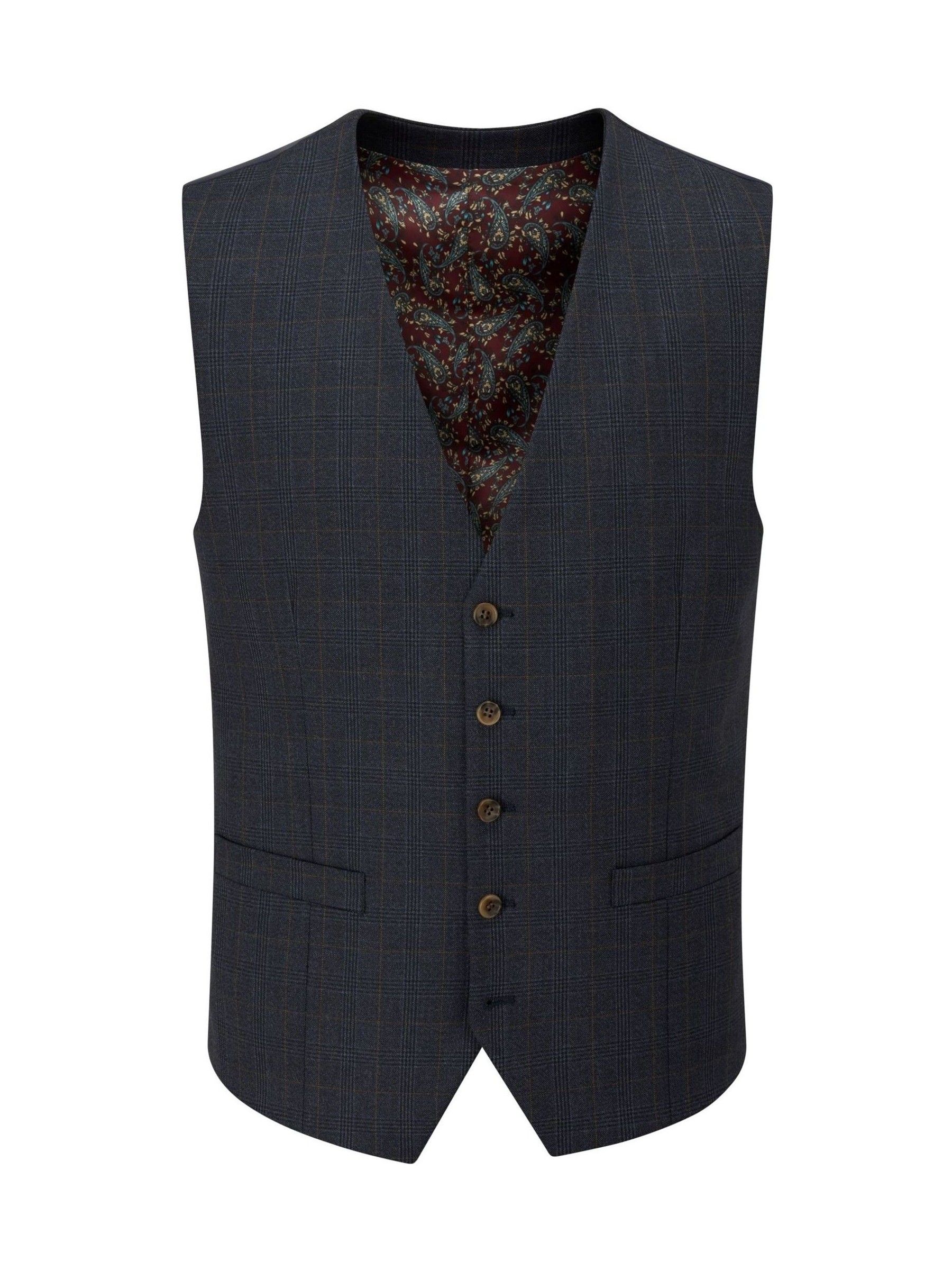 Buy Skopes Elijah Suit Check Waistcoat from Next Netherlands
