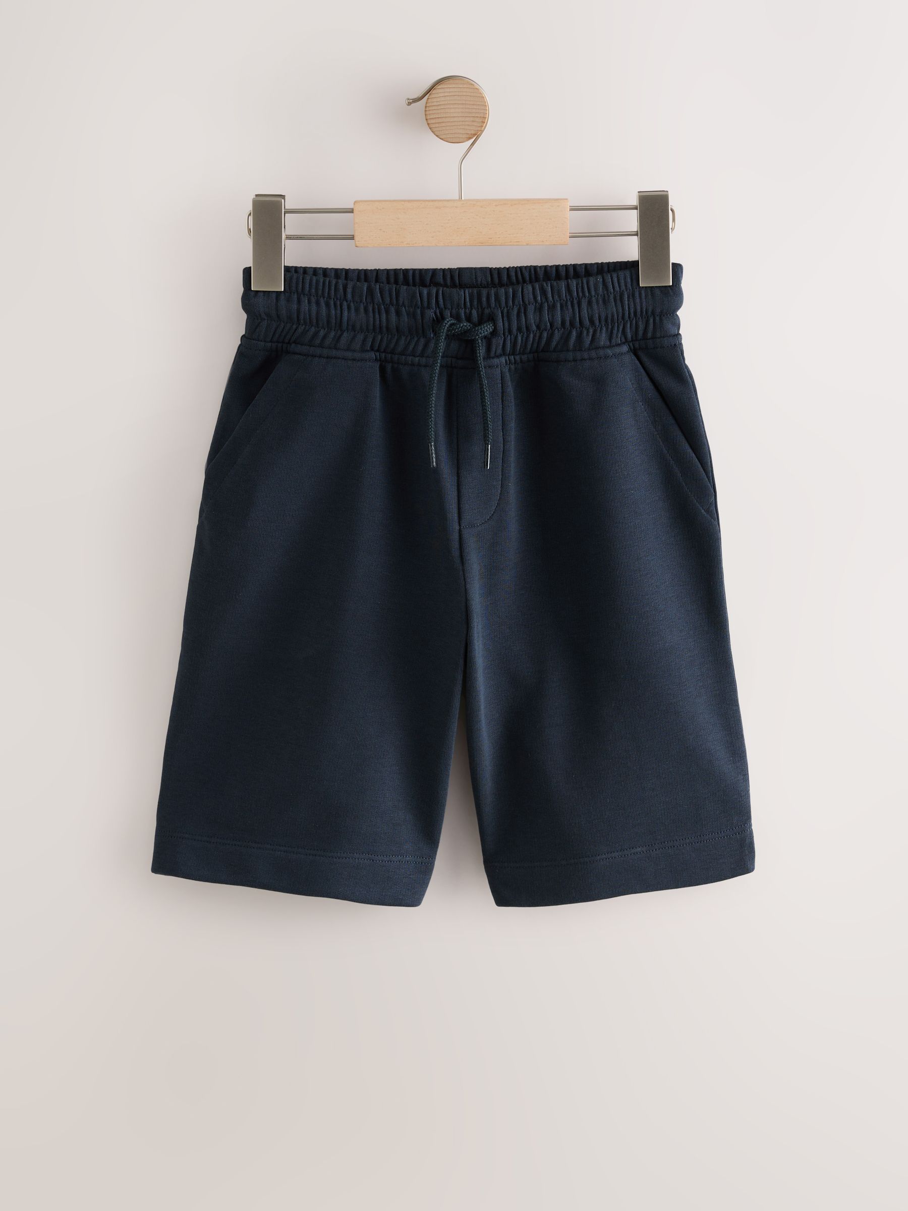 Buy Black/Grey/Navy/Khaki Loose Fit Basic Shorts (3-16yrs) from the ...