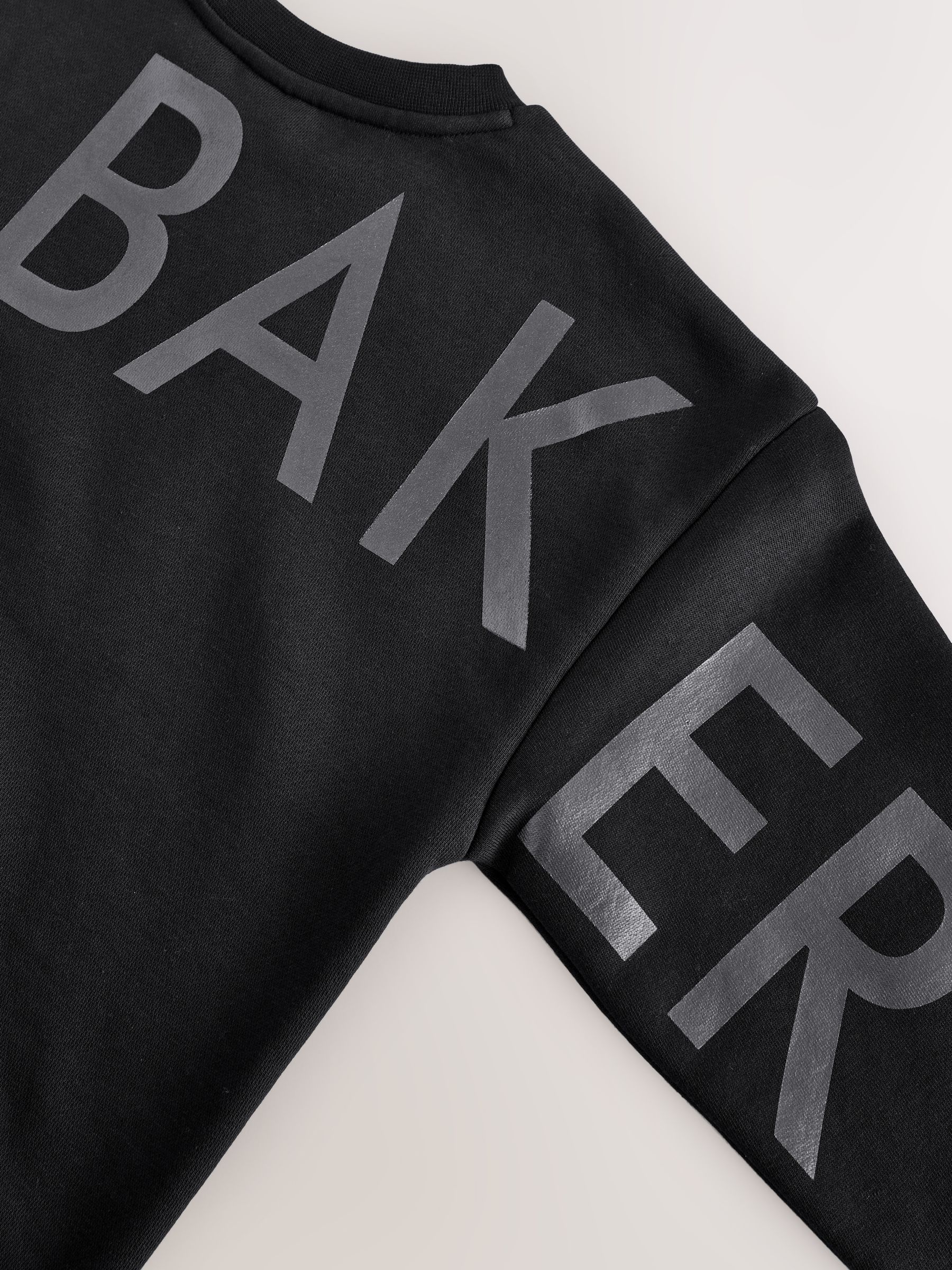 Buy Black - Baker by Ted Baker Oversized Letter Graphic Print ...