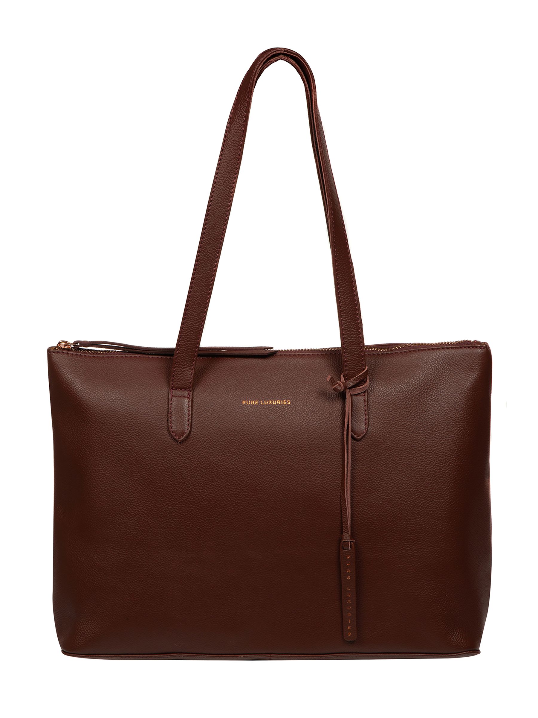 Buy Pure Luxuries London Brown Morden Leather Tote Bag from the Next UK ...