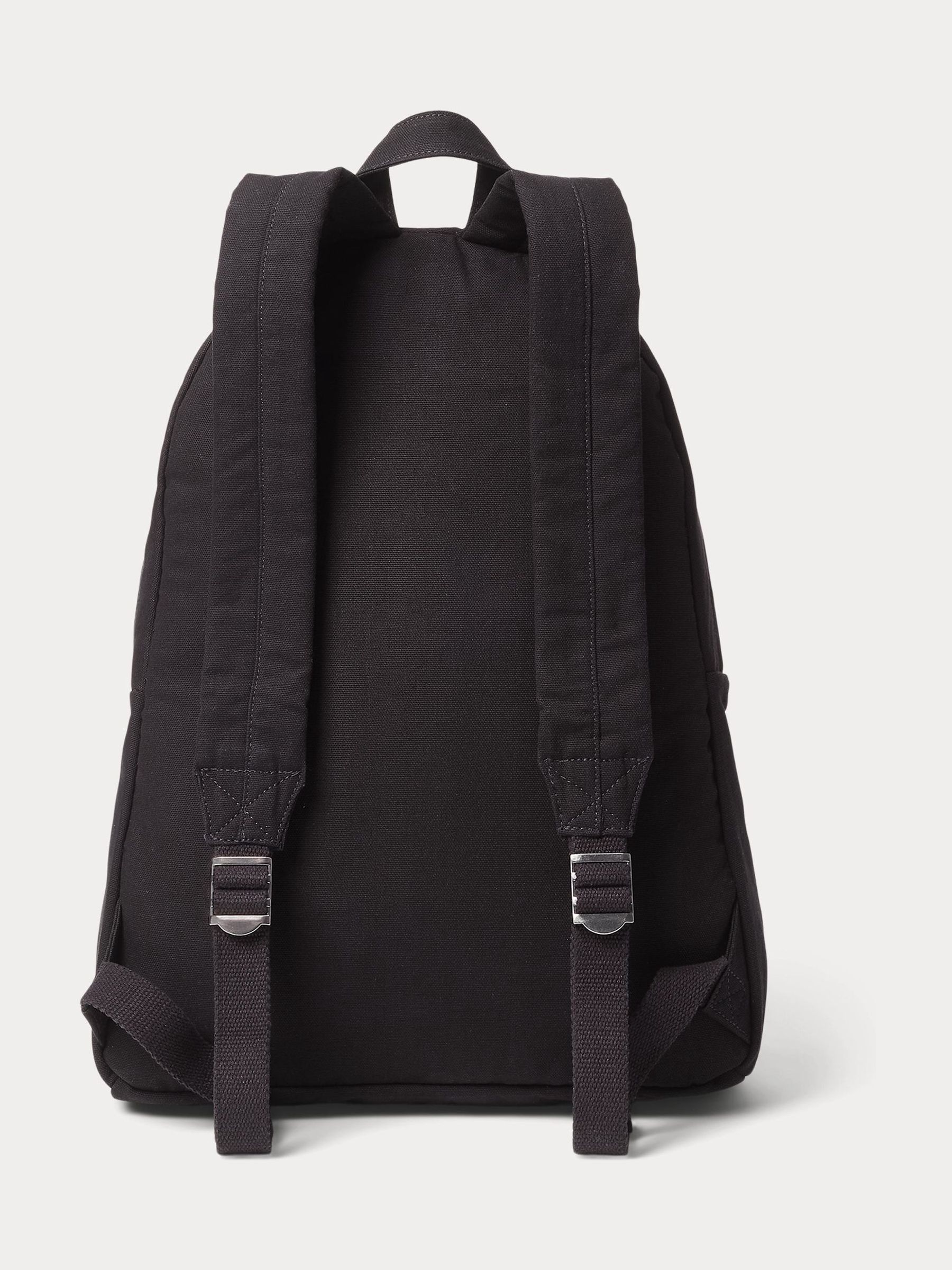 Buy Polo Ralph Lauren Black Canvas Large Backpack from Next India
