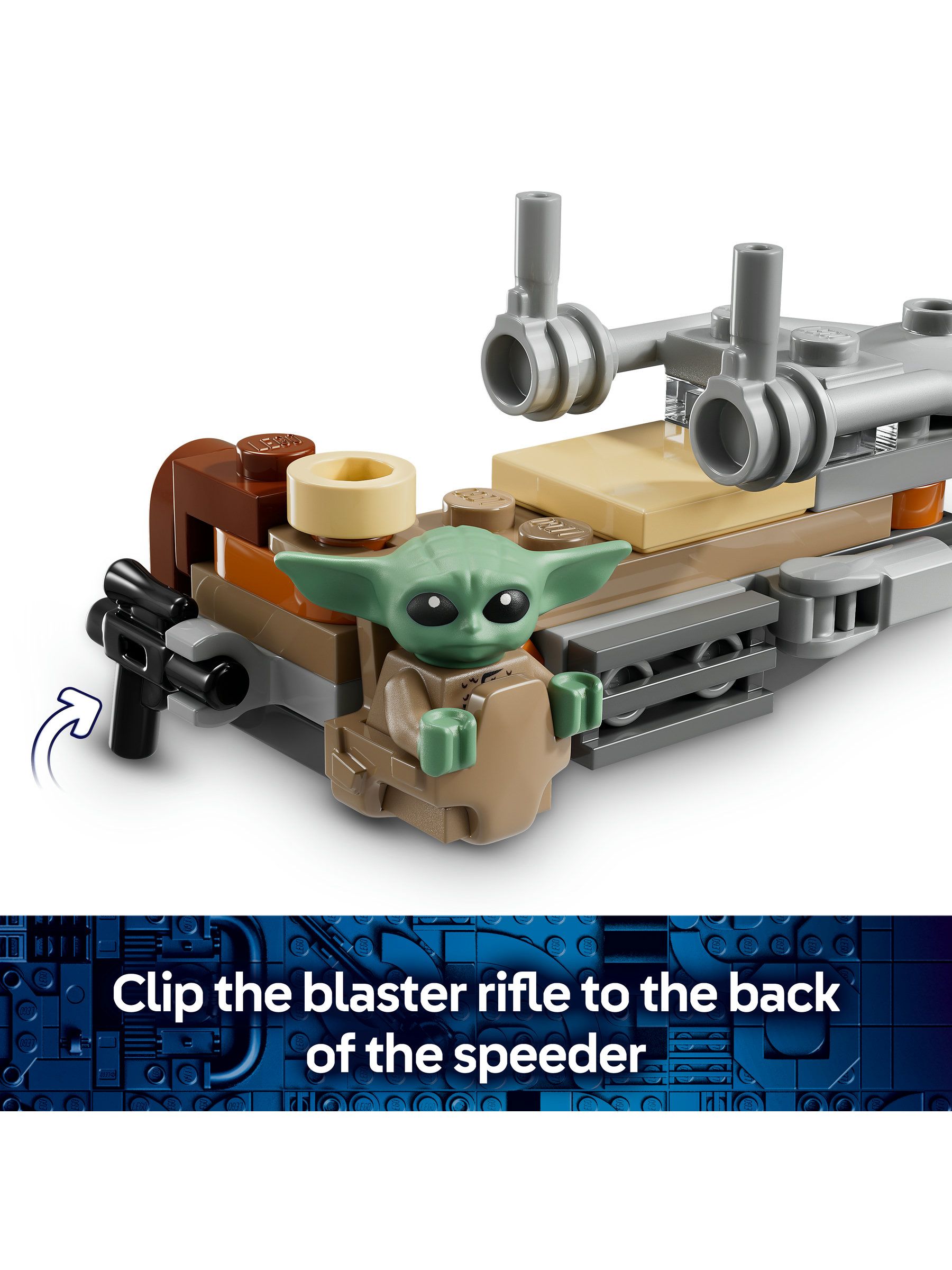 Buy LEGO Star Wars The Mandalorian Grogus Speeder Bike 75436 from Next ...
