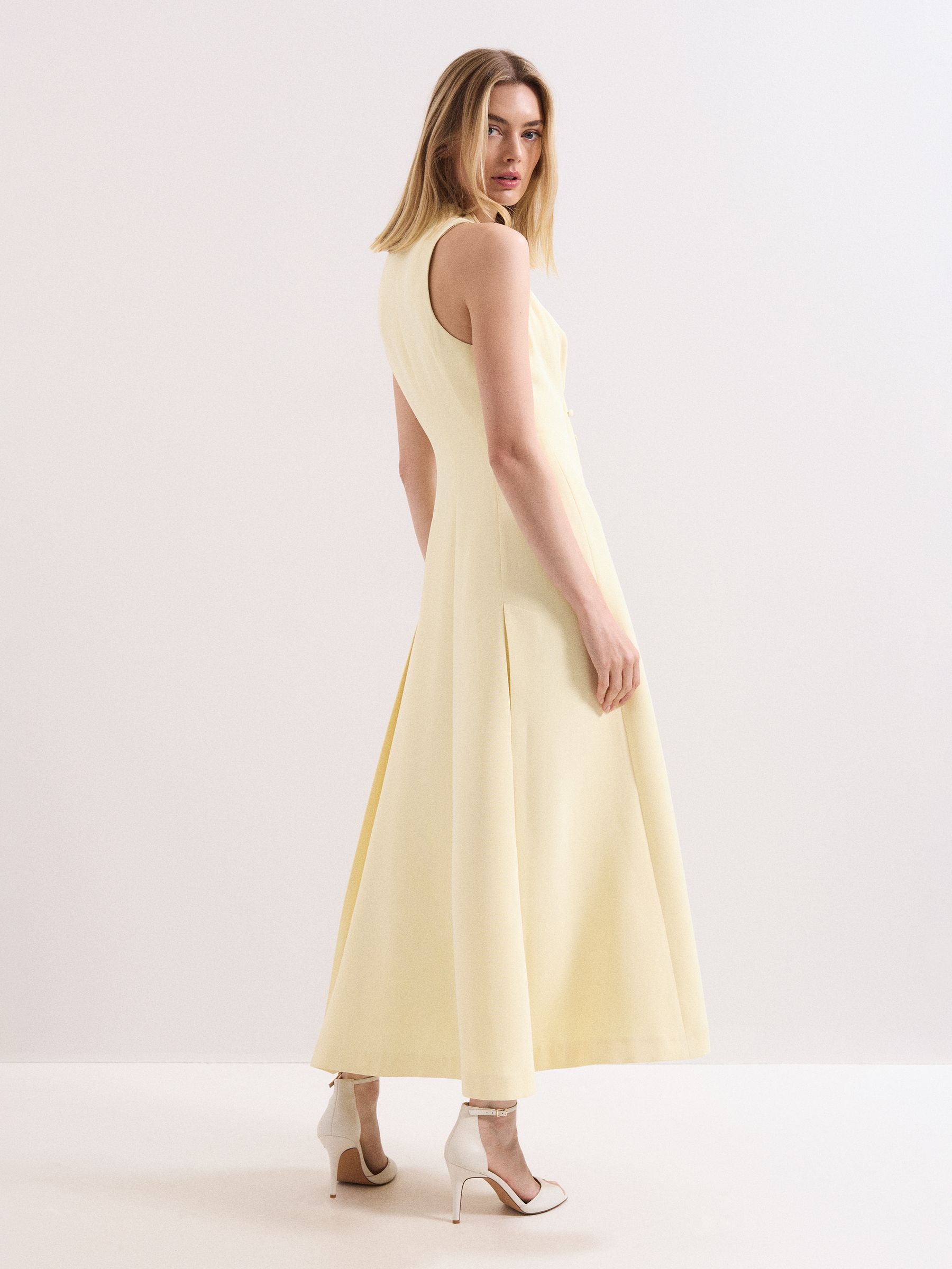 Buy Phase Eight Yellow Greta Tux Dress from the Next UK online shop