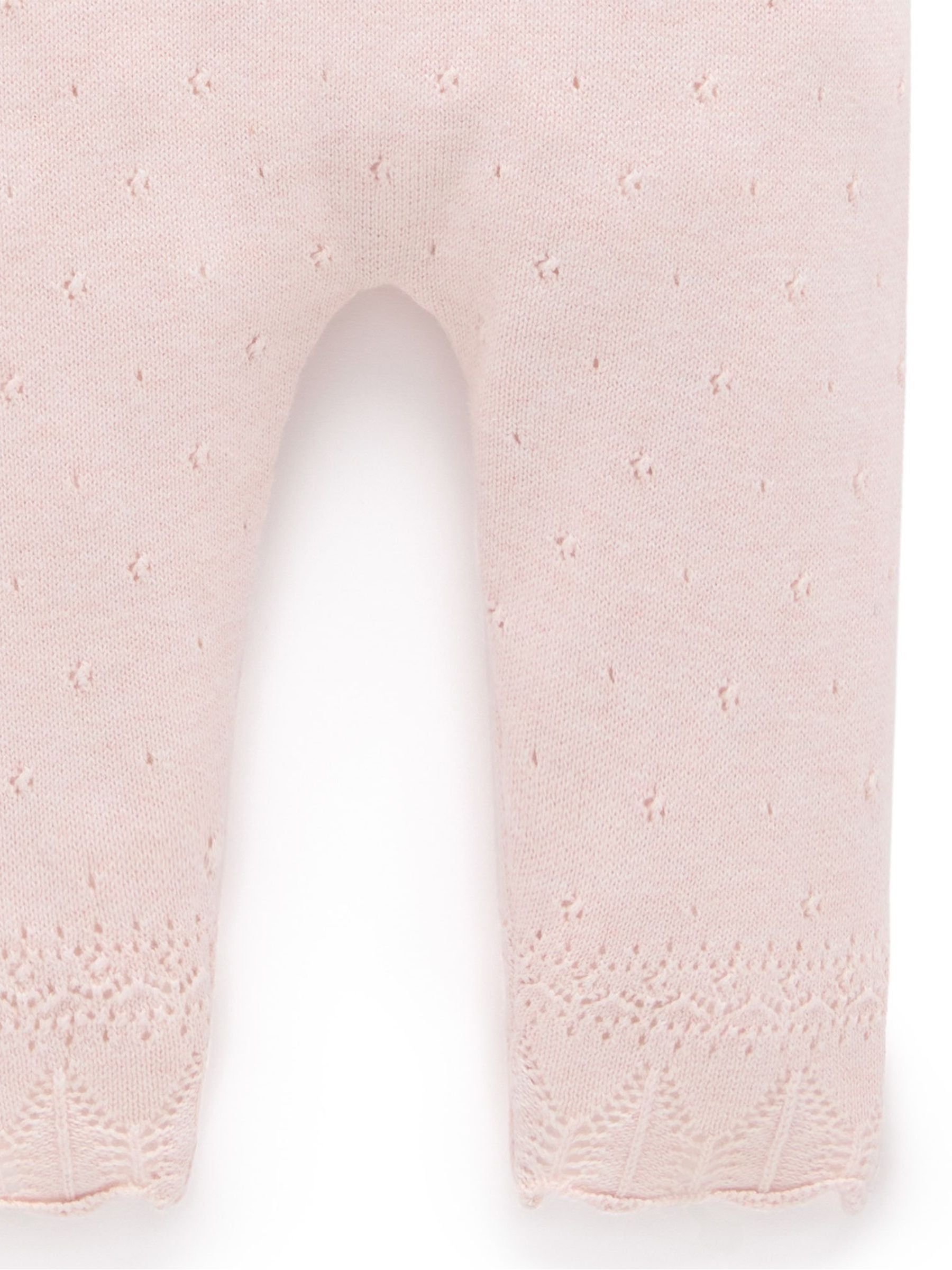 Buy Purebaby Pink Scalloped Jumper & Leggings Set from the Next UK ...