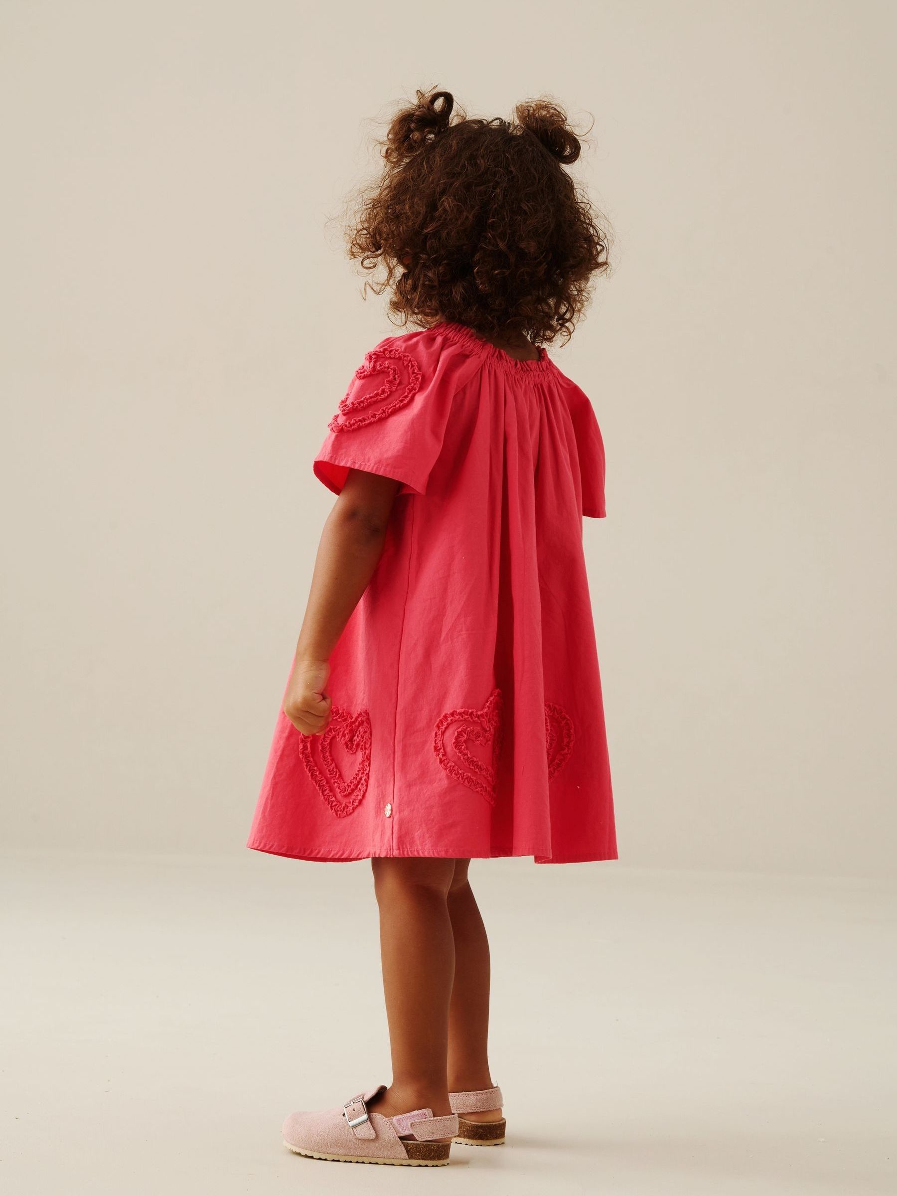 Buy Angel & Rocket Pink Lori Heart Frill Swing Dress from Next South Africa