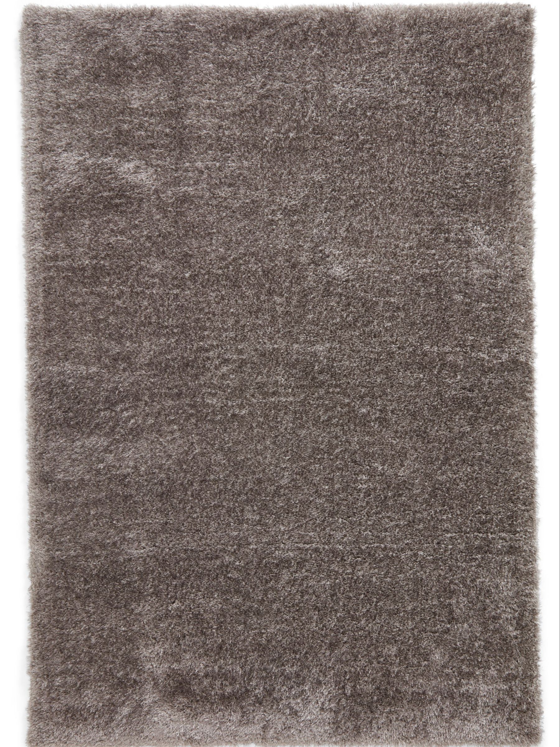Buy Think Rugs Charcoal Lux Shaggy Plain Shaggy Rug from Next Egypt