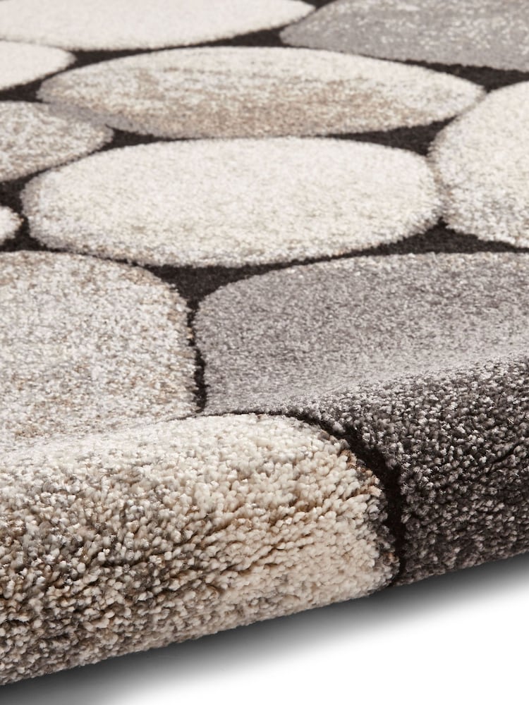 Buy Think Rugs Cream Woodland 2099 Modern Rug from Next Egypt