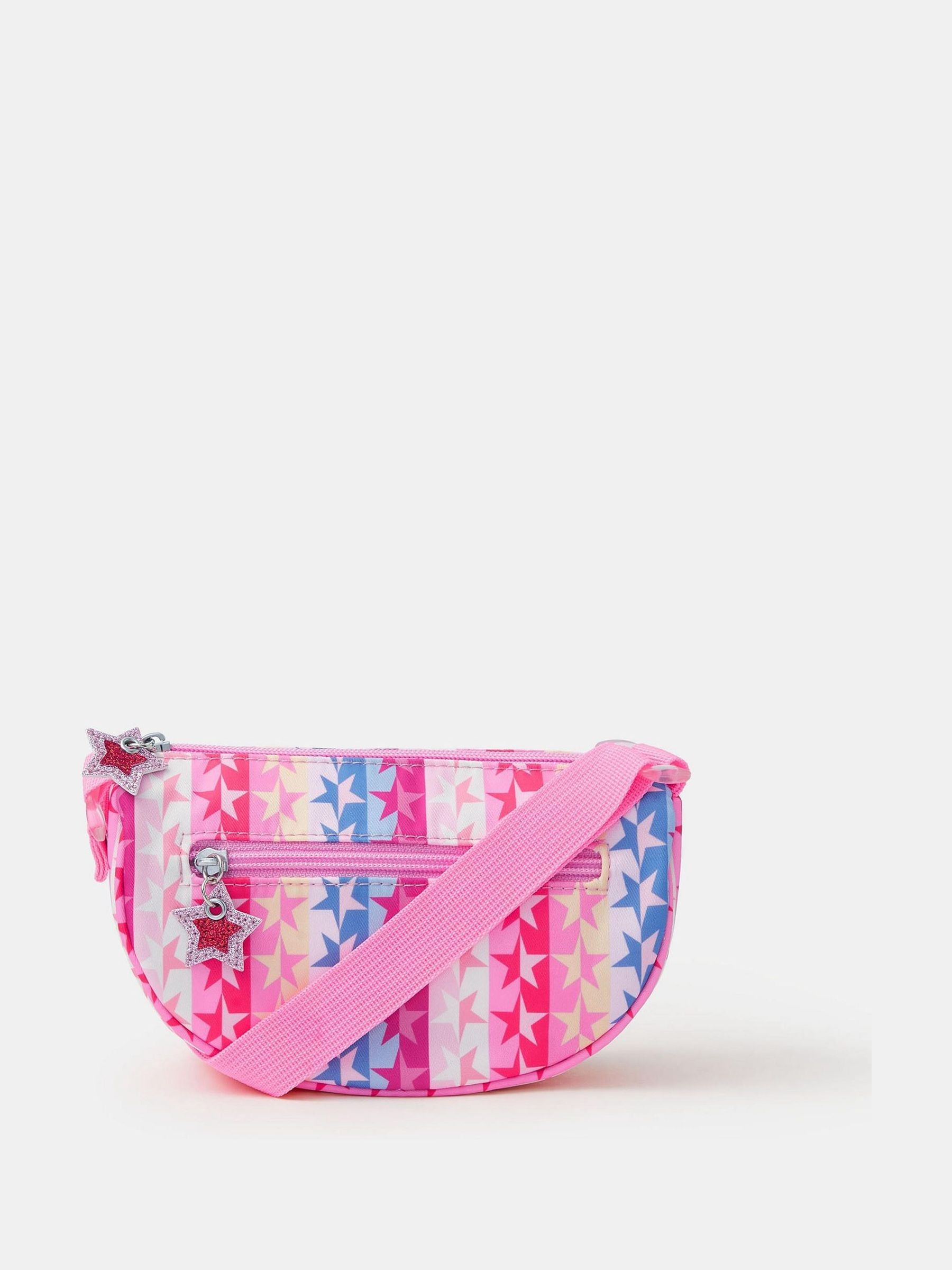 Buy Angels By Accessorize Pink Girls Star Print Crossbody Bag from Next ...