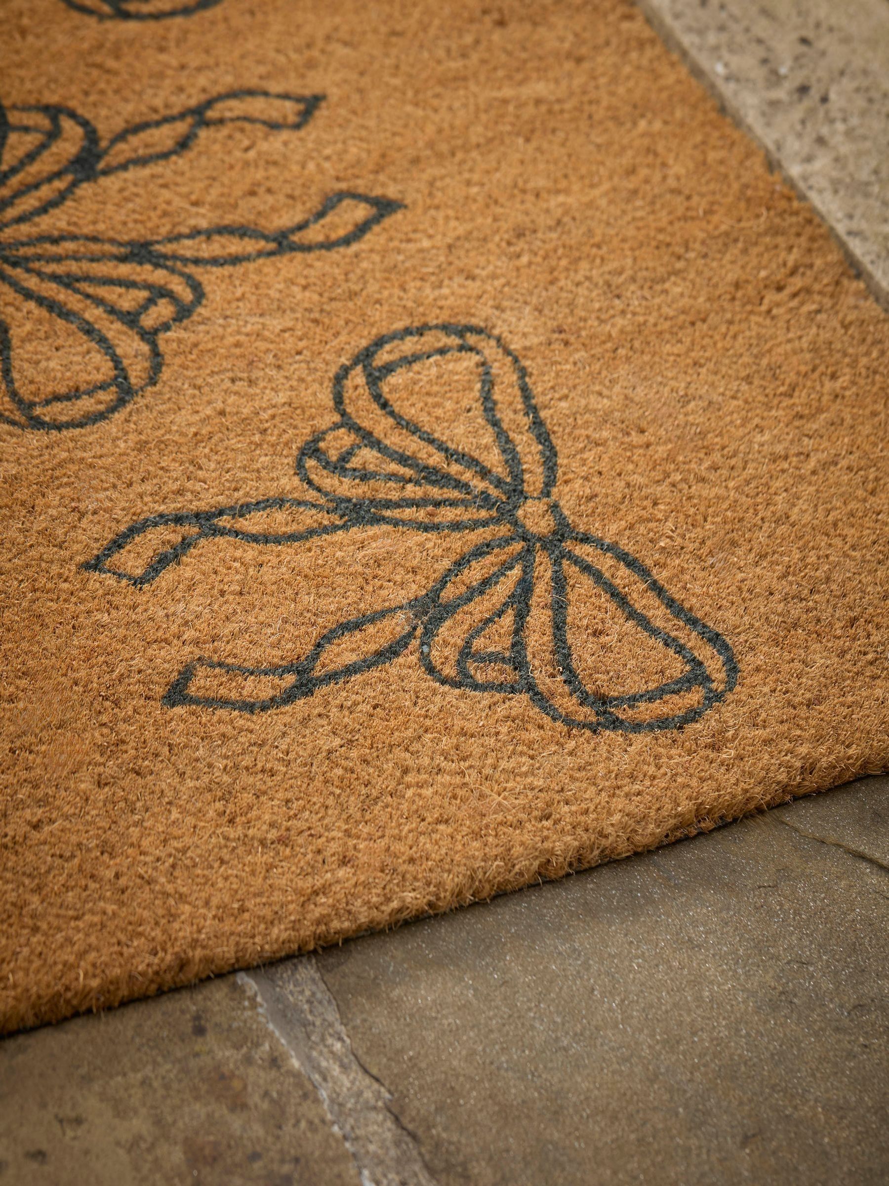 Buy Cox & Cox Natural Fabulous Bow Double Doormat from the Next UK ...