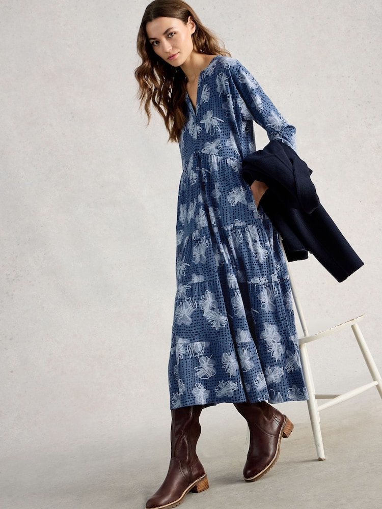 Buy White Stuff Blue Tabitha Jersey Dress from Next Ireland