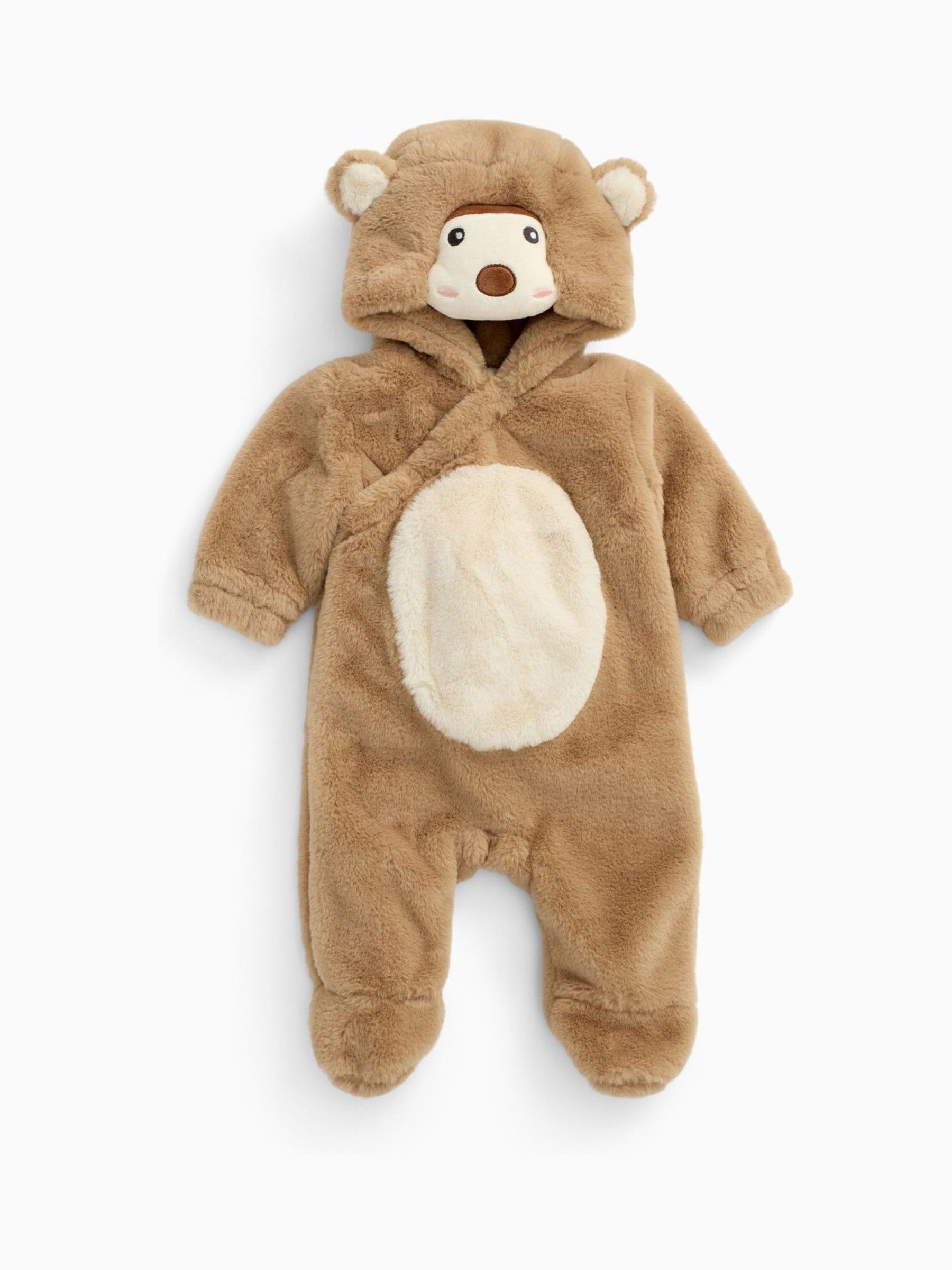 Buy MORI Cosy Monkey Faux Fur Pramsuit from Next Netherlands