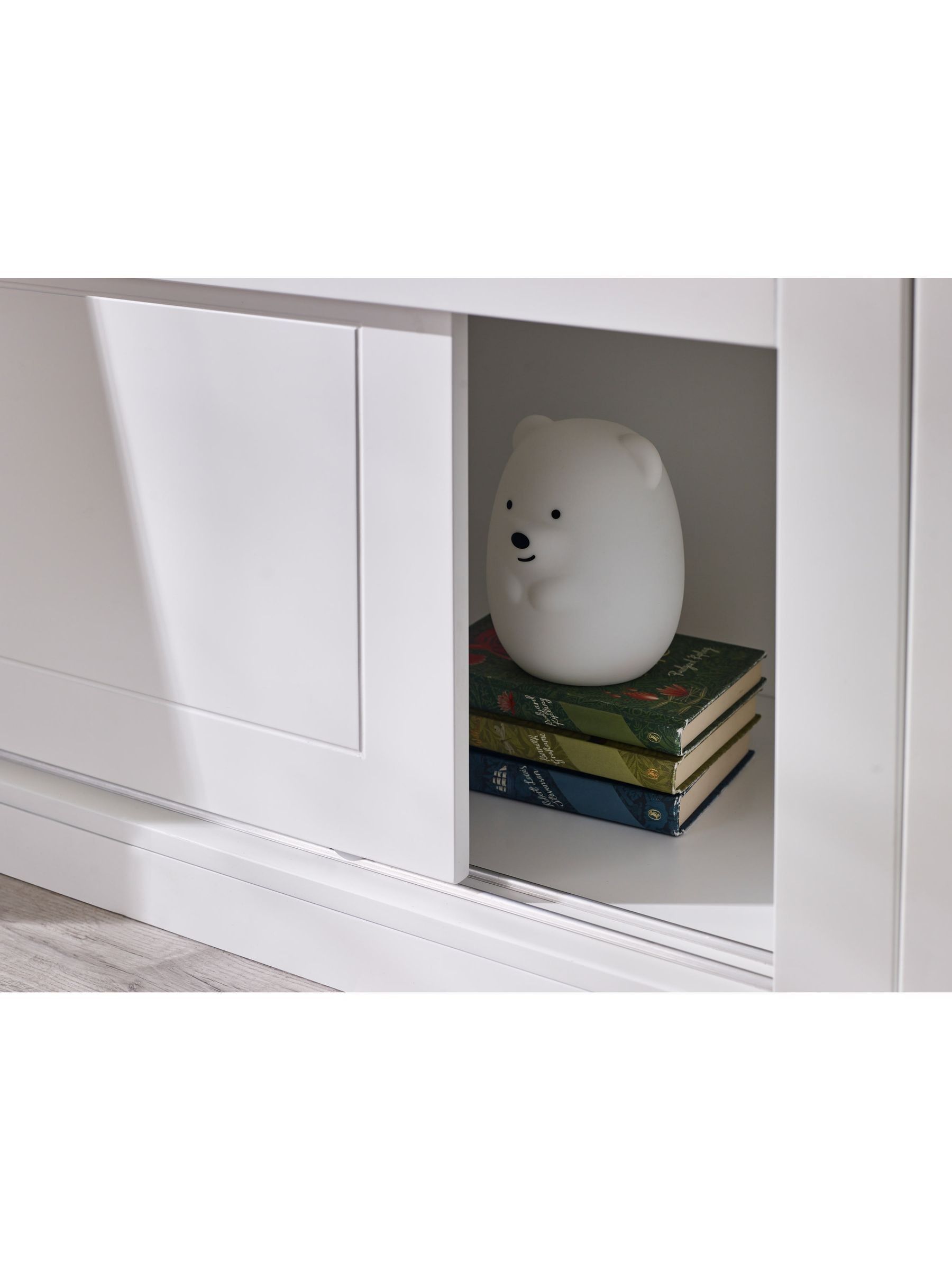 Buy Julian Bowen White Acorn Treehouse Midsleeper & Storage Unit from ...